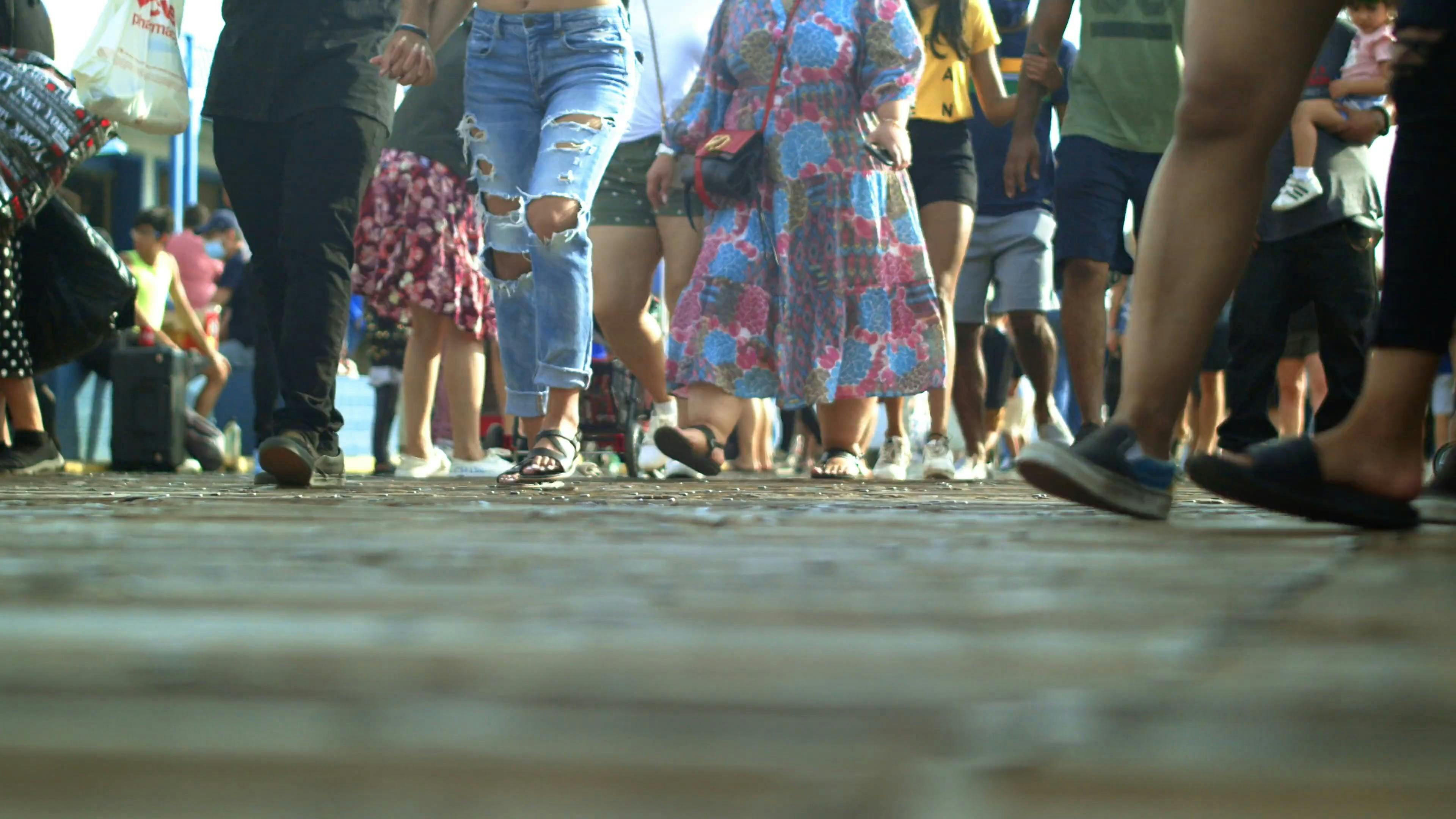 People Walking on the Street Free Stock Video Footage, Royalty-Free 4K ...