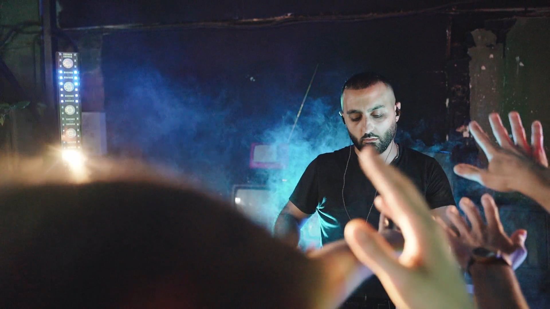 A Disc Jockey Mixing Music In A Party Free Stock Video Footage, Royalty ...