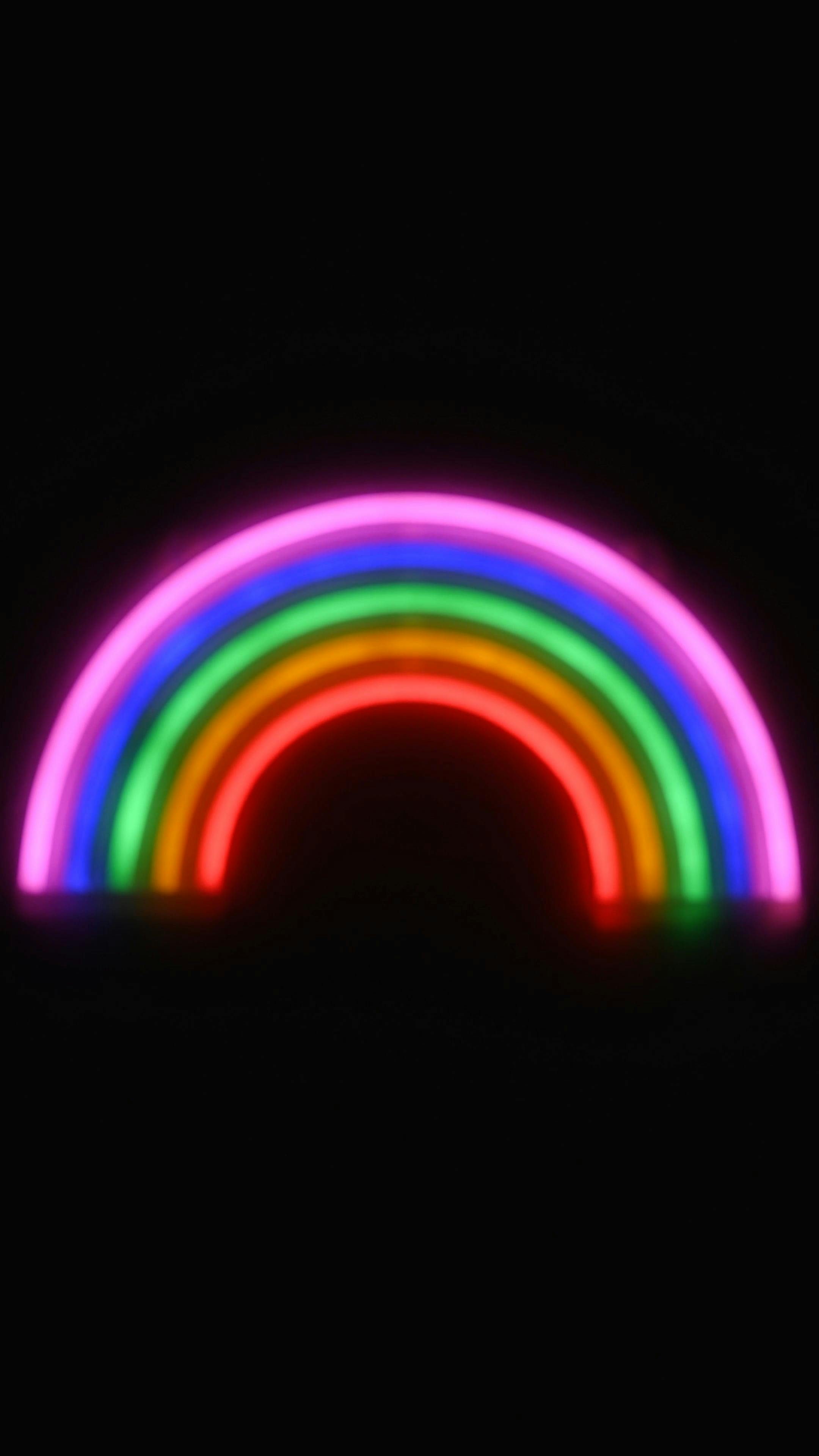 Rainbow Shape LED Lights Free Stock Video Footage, Royalty-Free 4K & HD ...