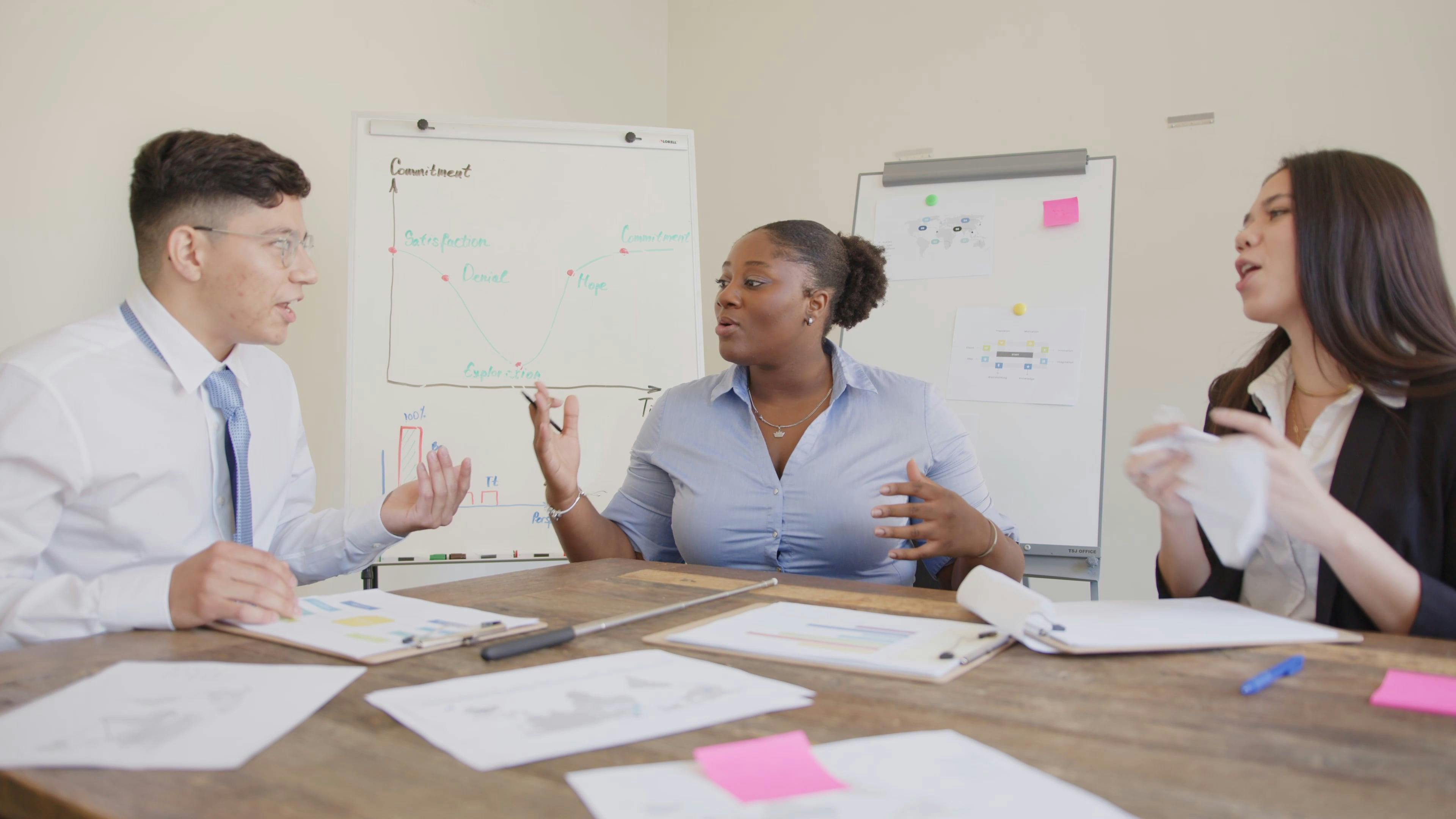 Coworkers Arguing at a Meeting Free Stock Video Footage, Royalty-Free ...