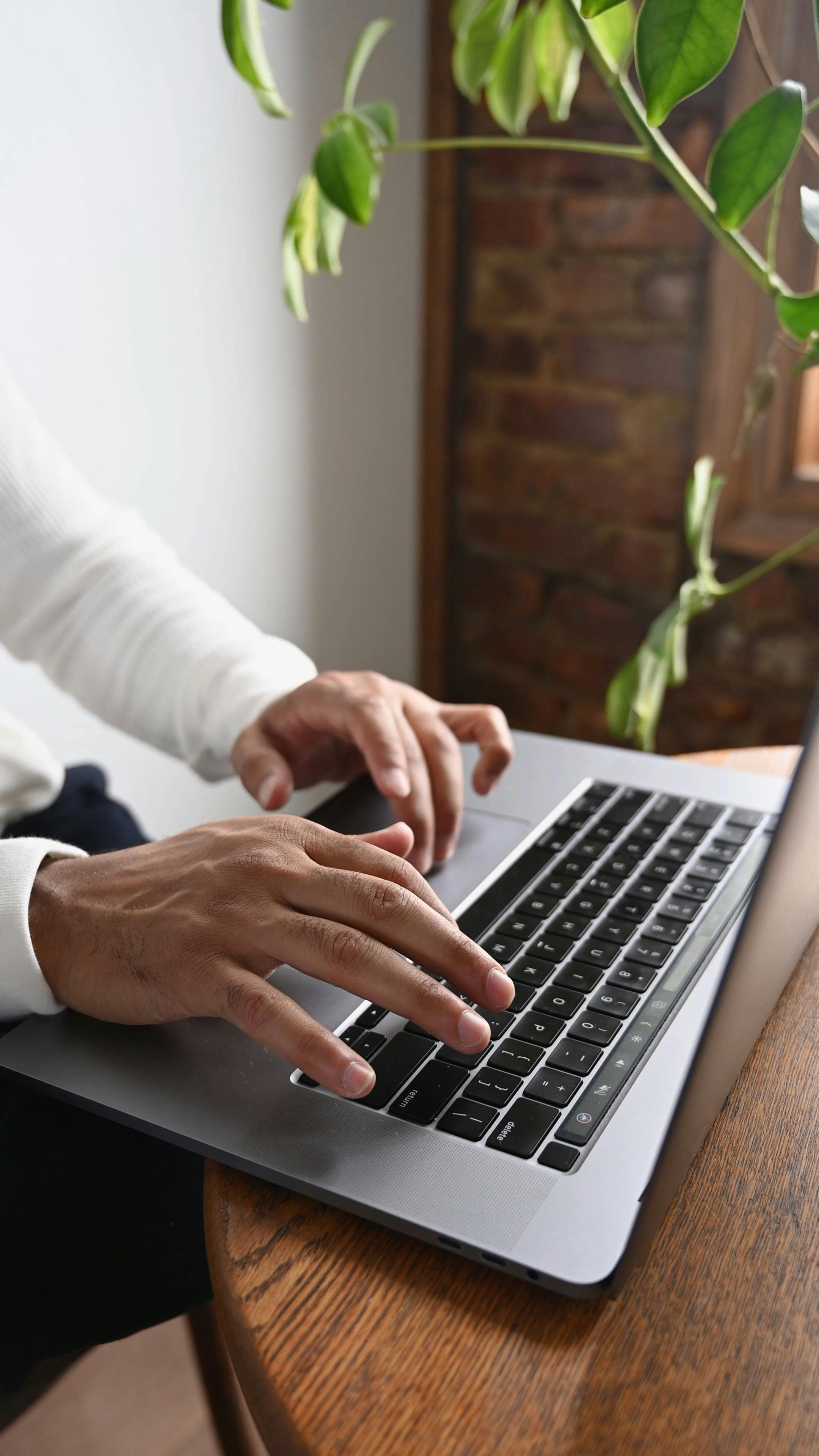 A Person Using Laptop Free Stock Video Footage, Royalty-Free 4K & HD ...