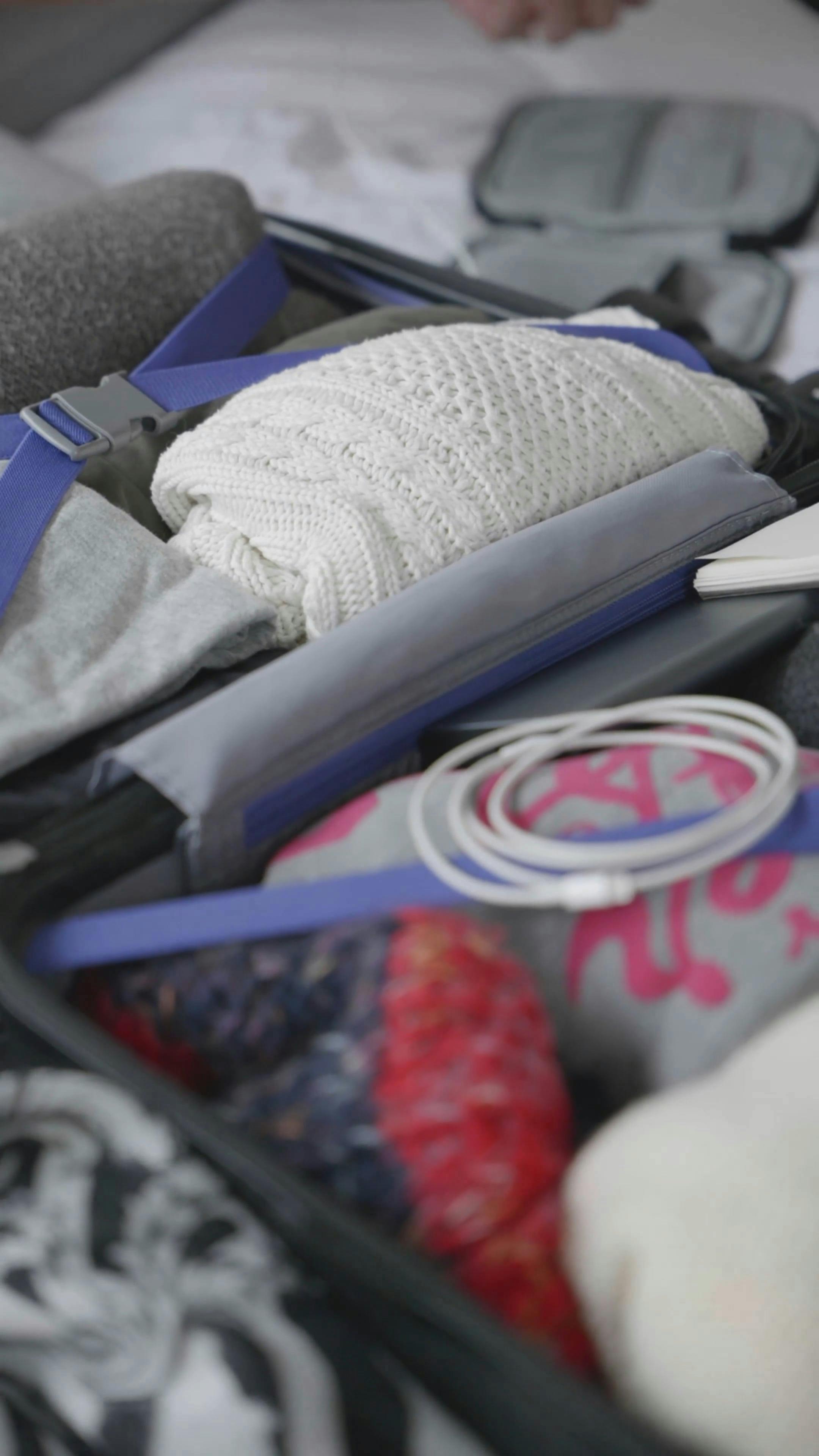 A Woman Organizing Her Things · Free Stock Video