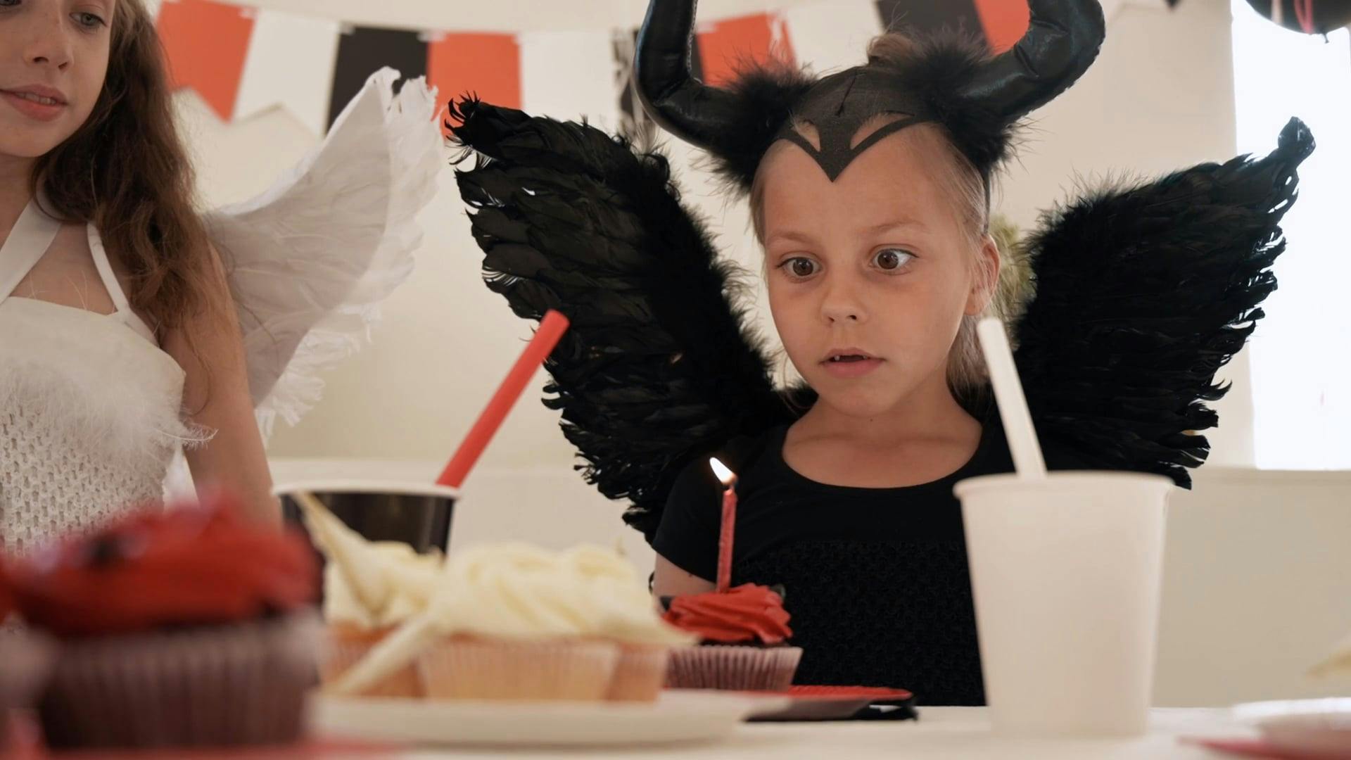 Children Whispering into an Angels Ear Free Stock Video Footage ...