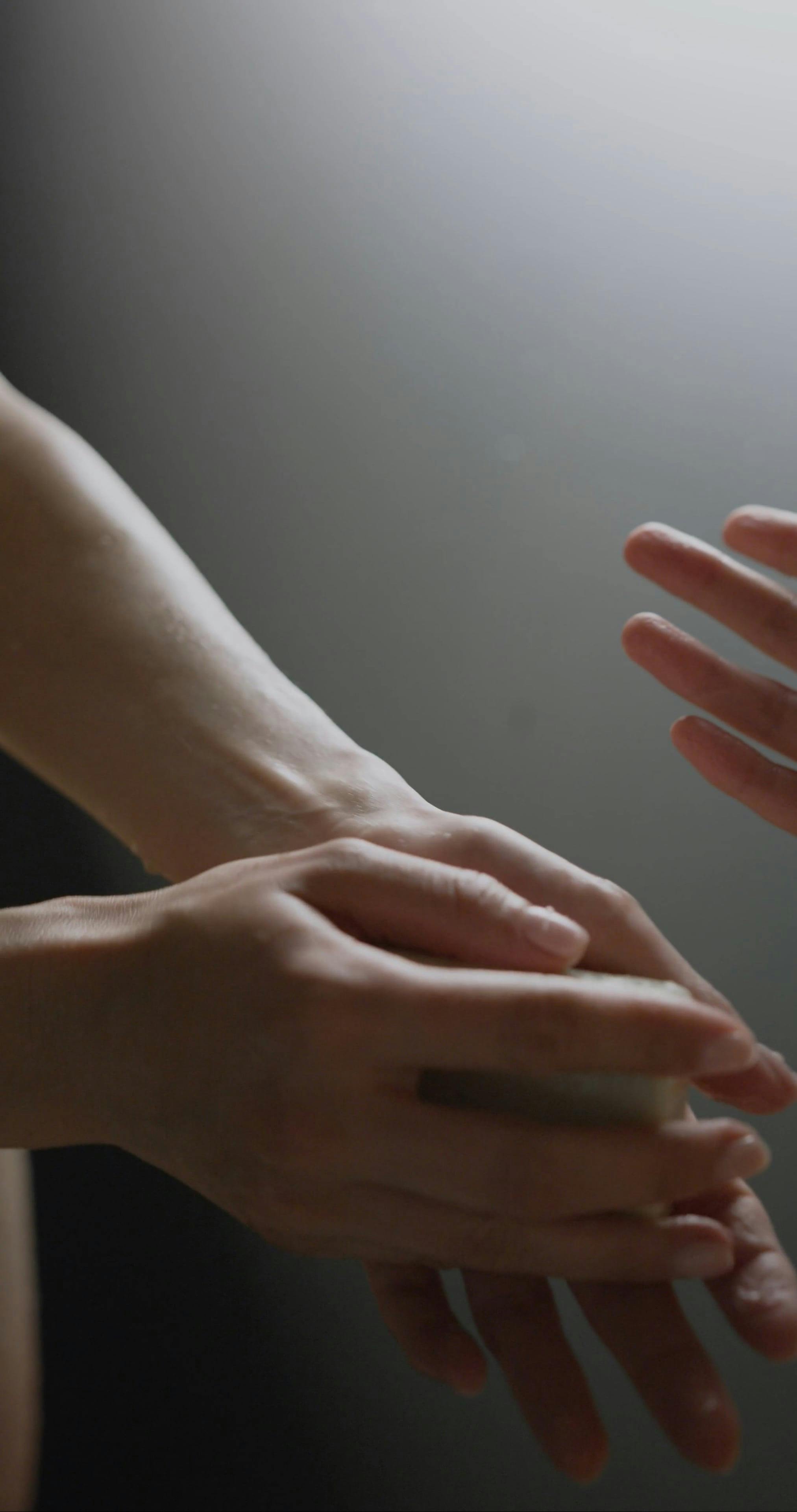 Person Rubbing Soap on Arms Free Stock Video Footage, Royalty-Free 4K ...