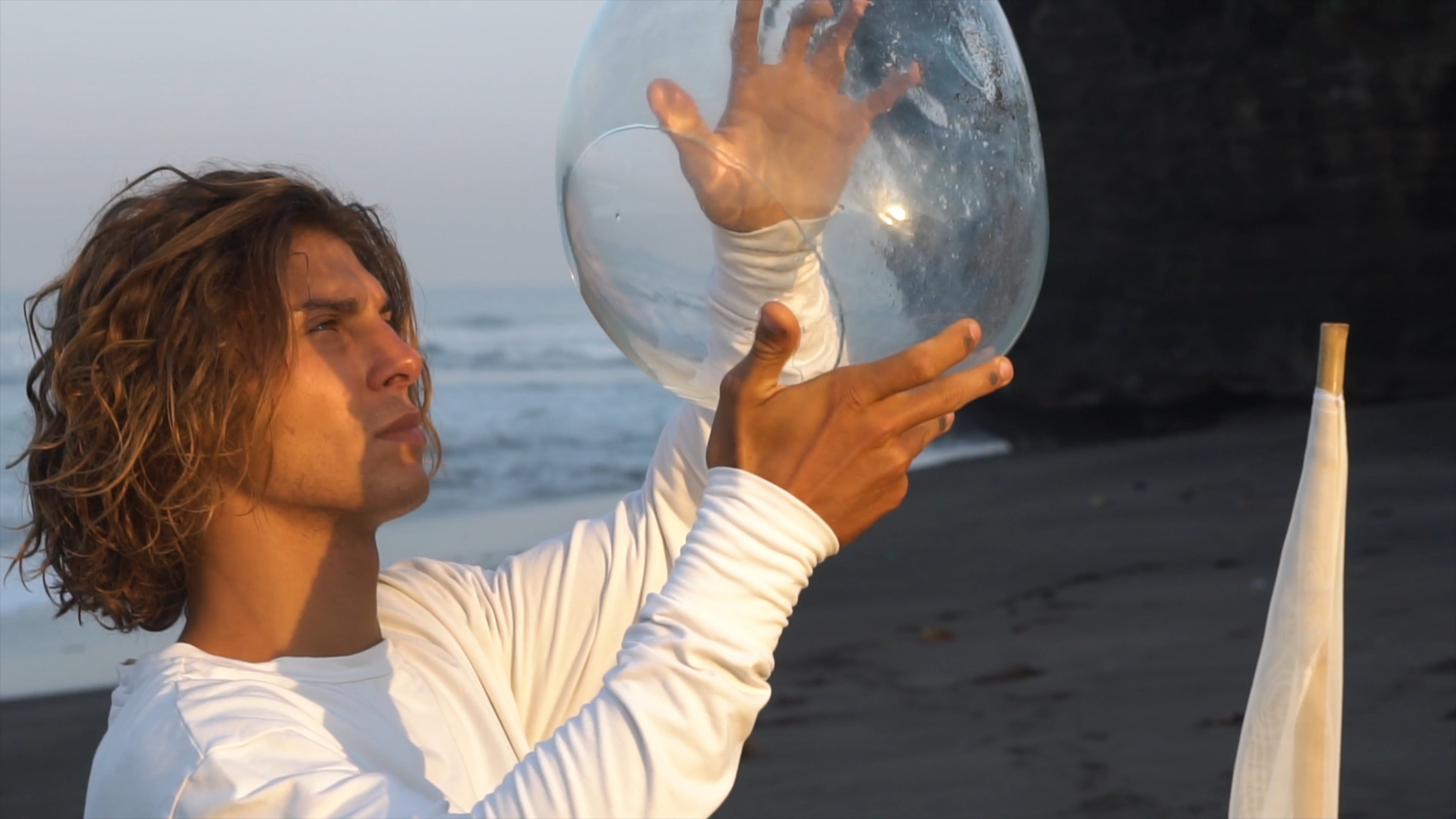 A Man Wearing a Fish Bowl on his Head Free Stock Video Footage, Royalty ...
