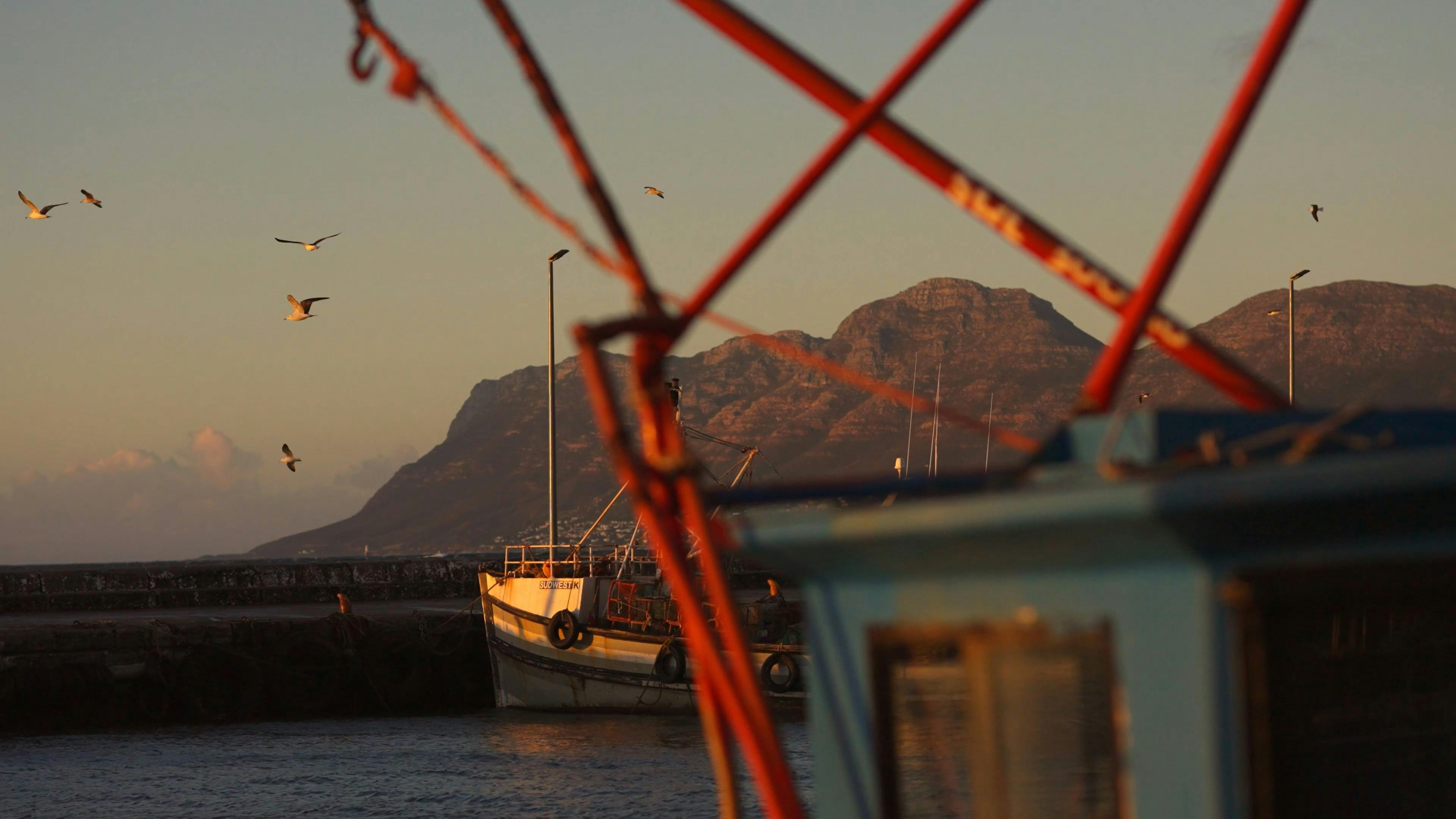 A Fishing Boat at the Indian Dockyard Free Stock Video Footage, Royalty ...