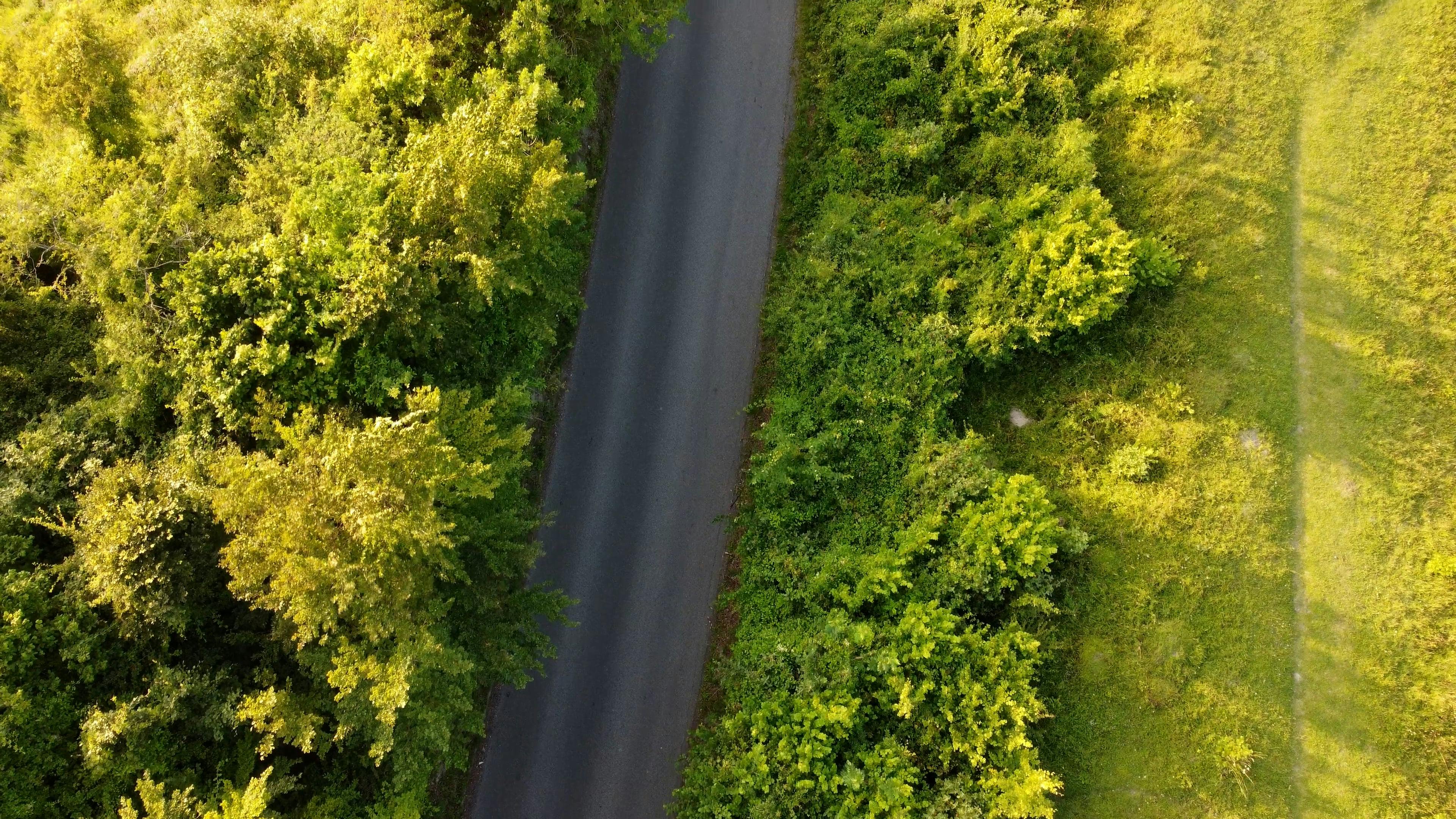 Aerial Footage of a Road Free Stock Video Footage, Royalty-Free 4K & HD ...