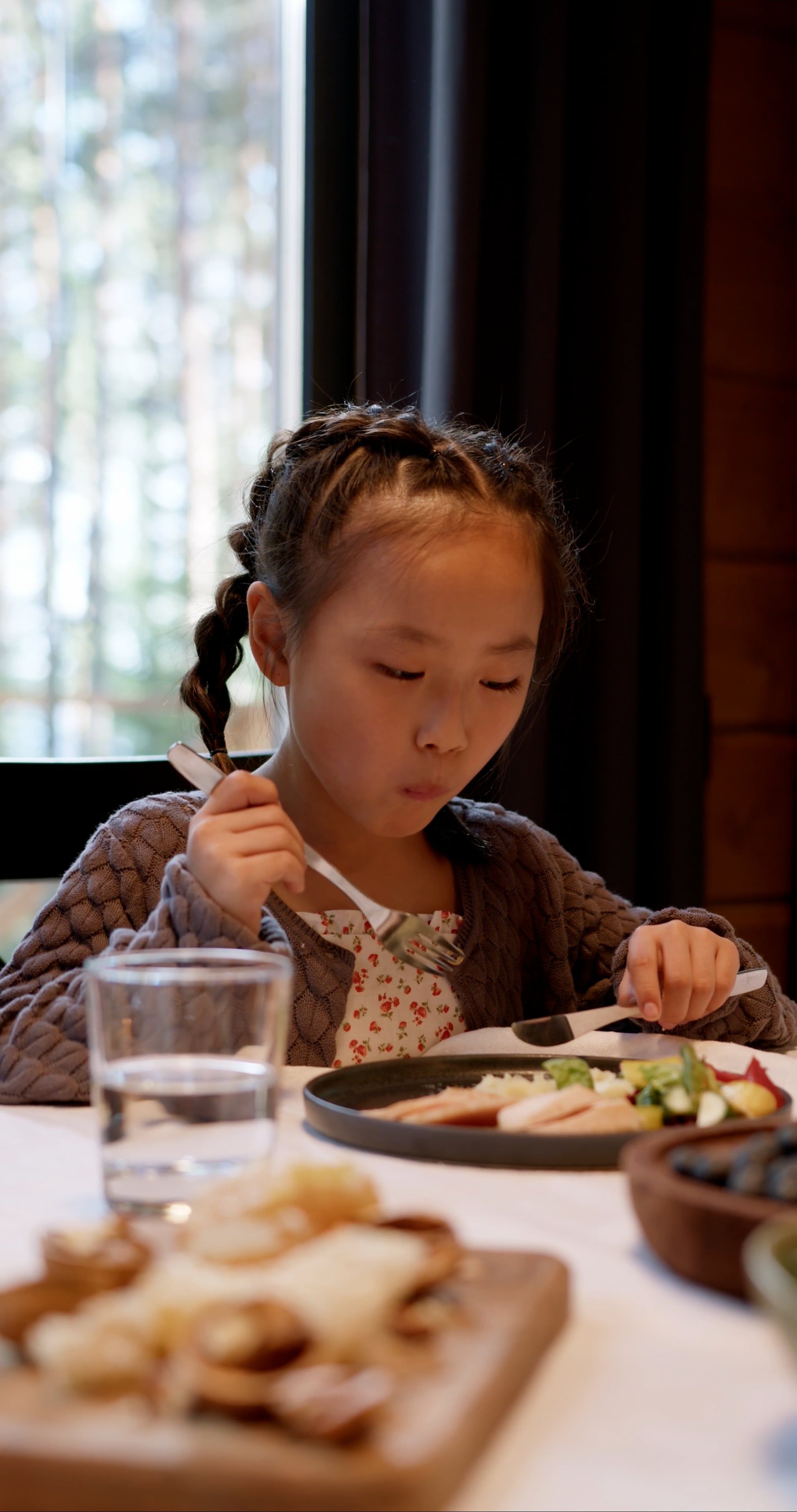 A Girl Eating Her Food Free Stock Video Footage, Royalty-Free 4K & HD ...