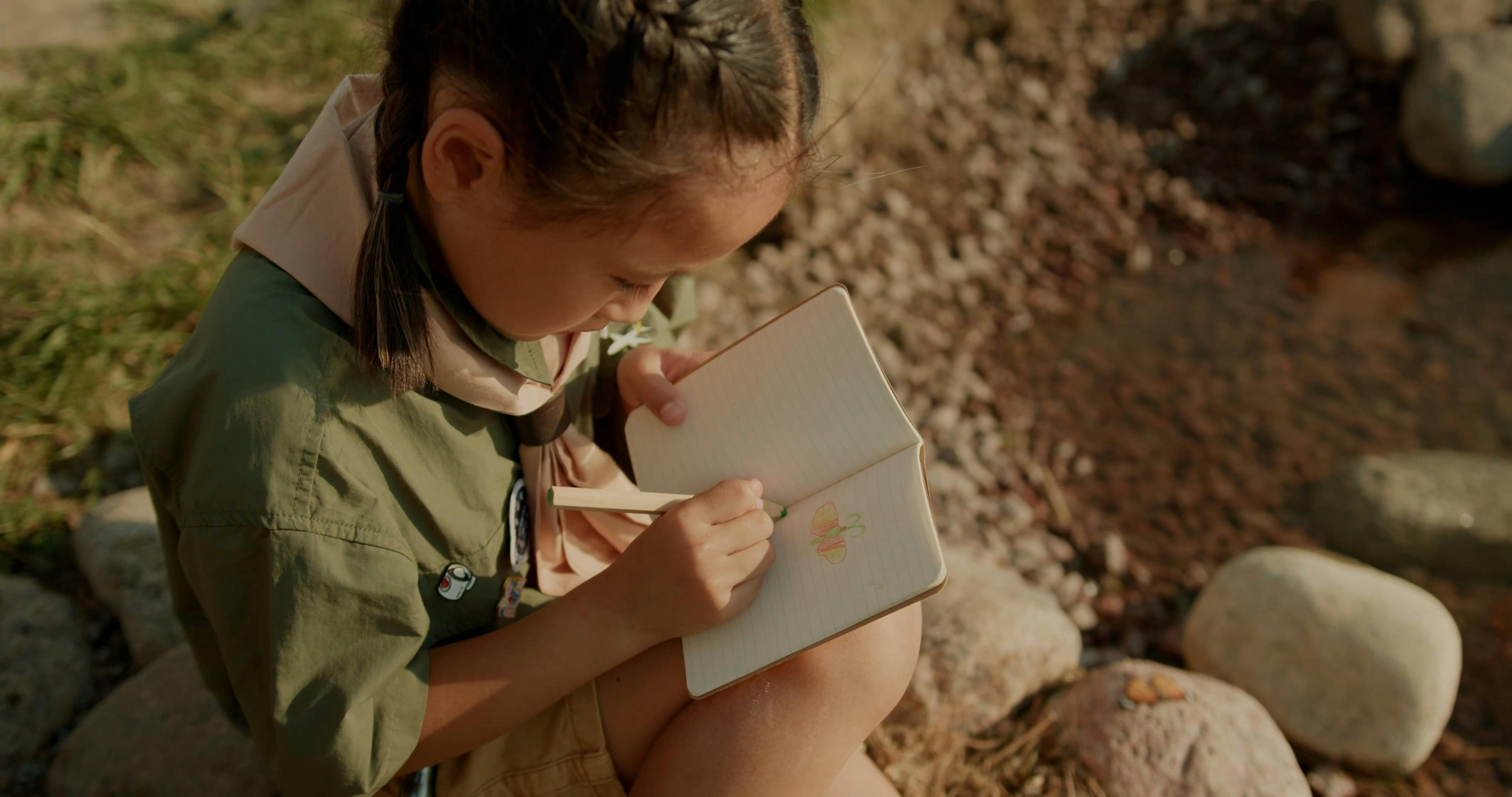 Girl Scouts Drawing Videos, Download The BEST Free 4k Stock Video ...