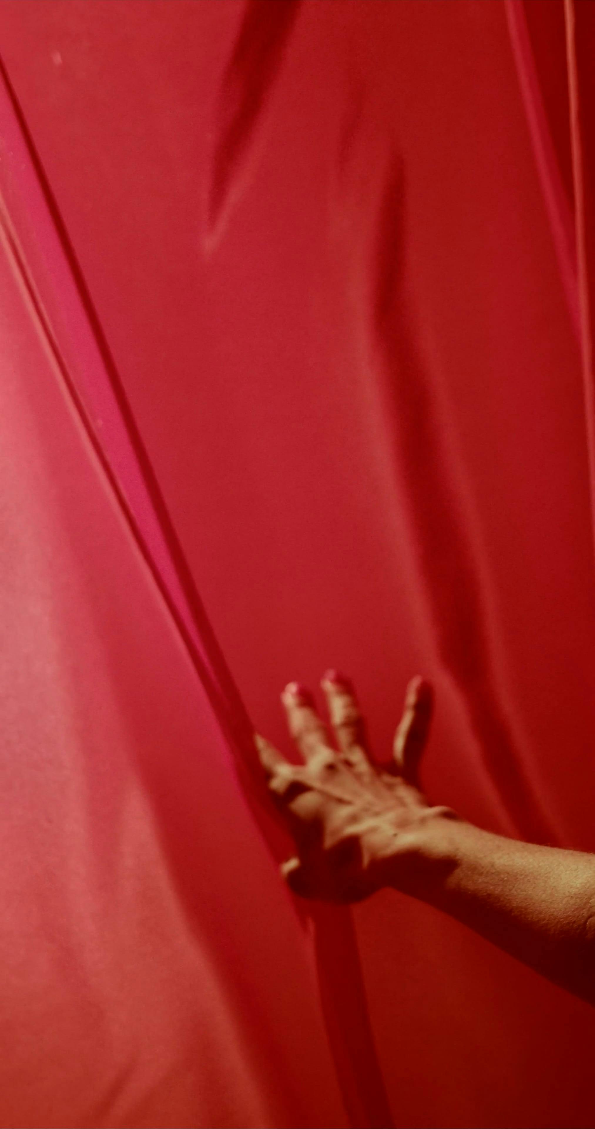 Holding Red Cloth Free Stock Video Footage, Royalty-Free 4K & HD Video Clip