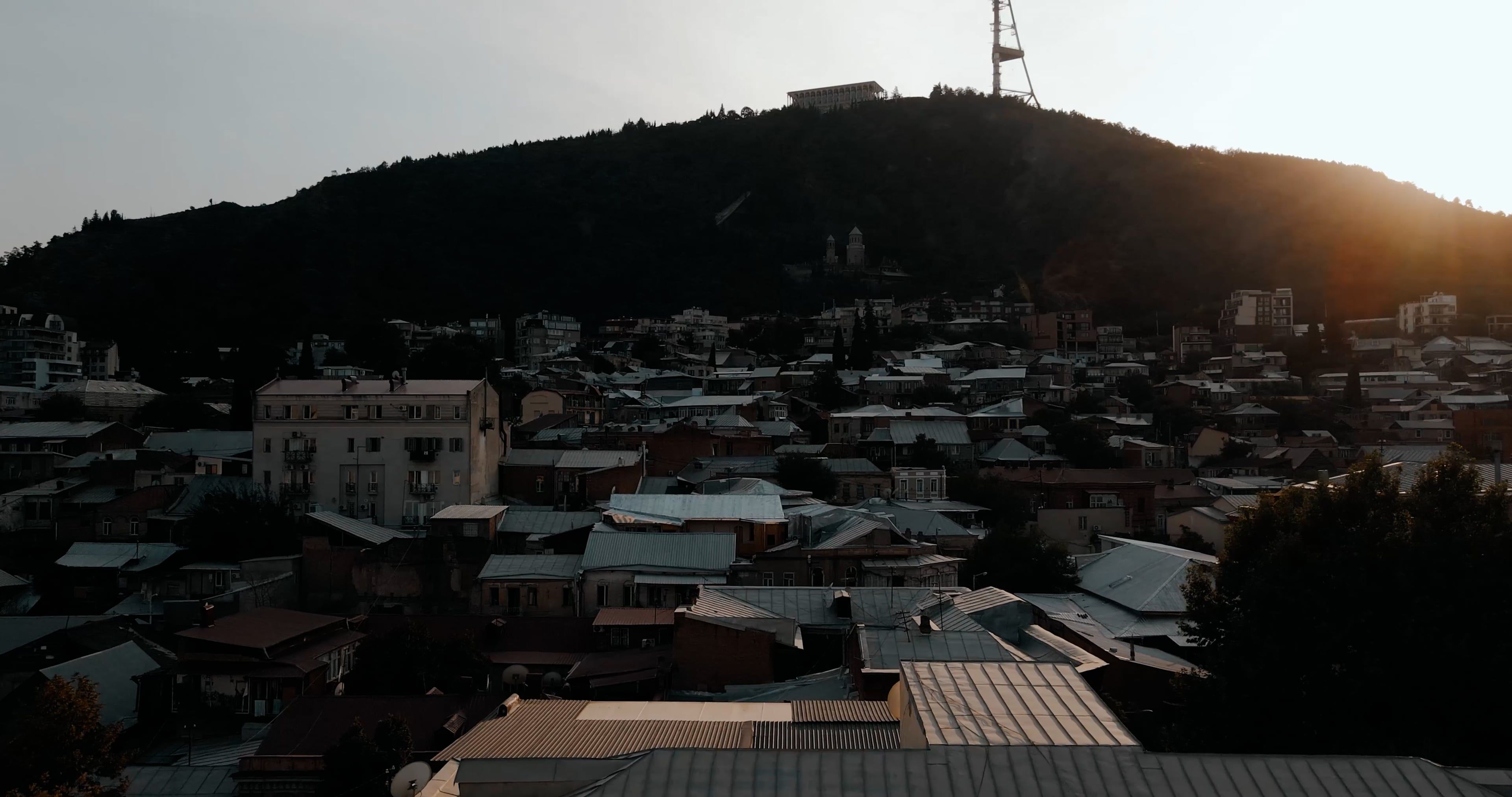 Crowded Place Full of Houses Free Stock Video Footage, Royalty-Free 4K ...