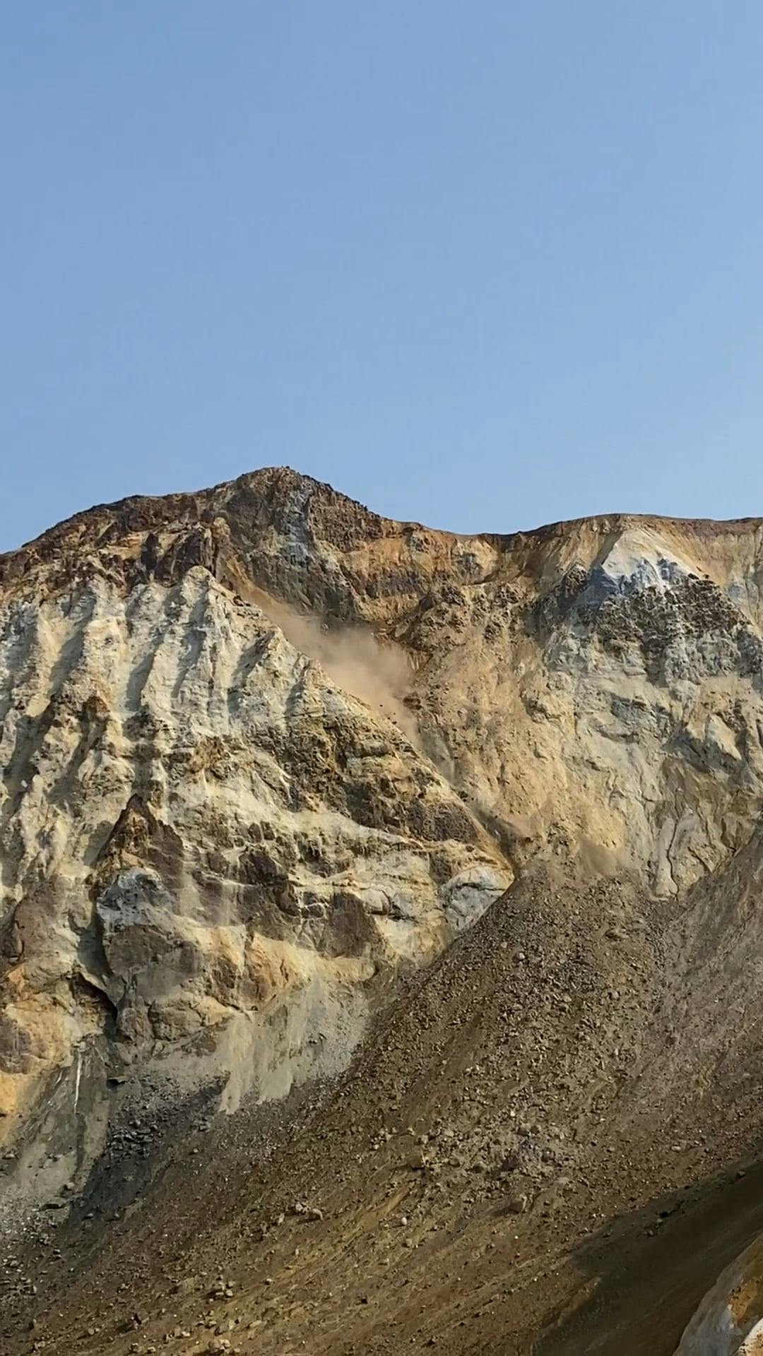 Landslide in a Mountain Free Stock Video Footage, Royalty-Free 4K & HD ...