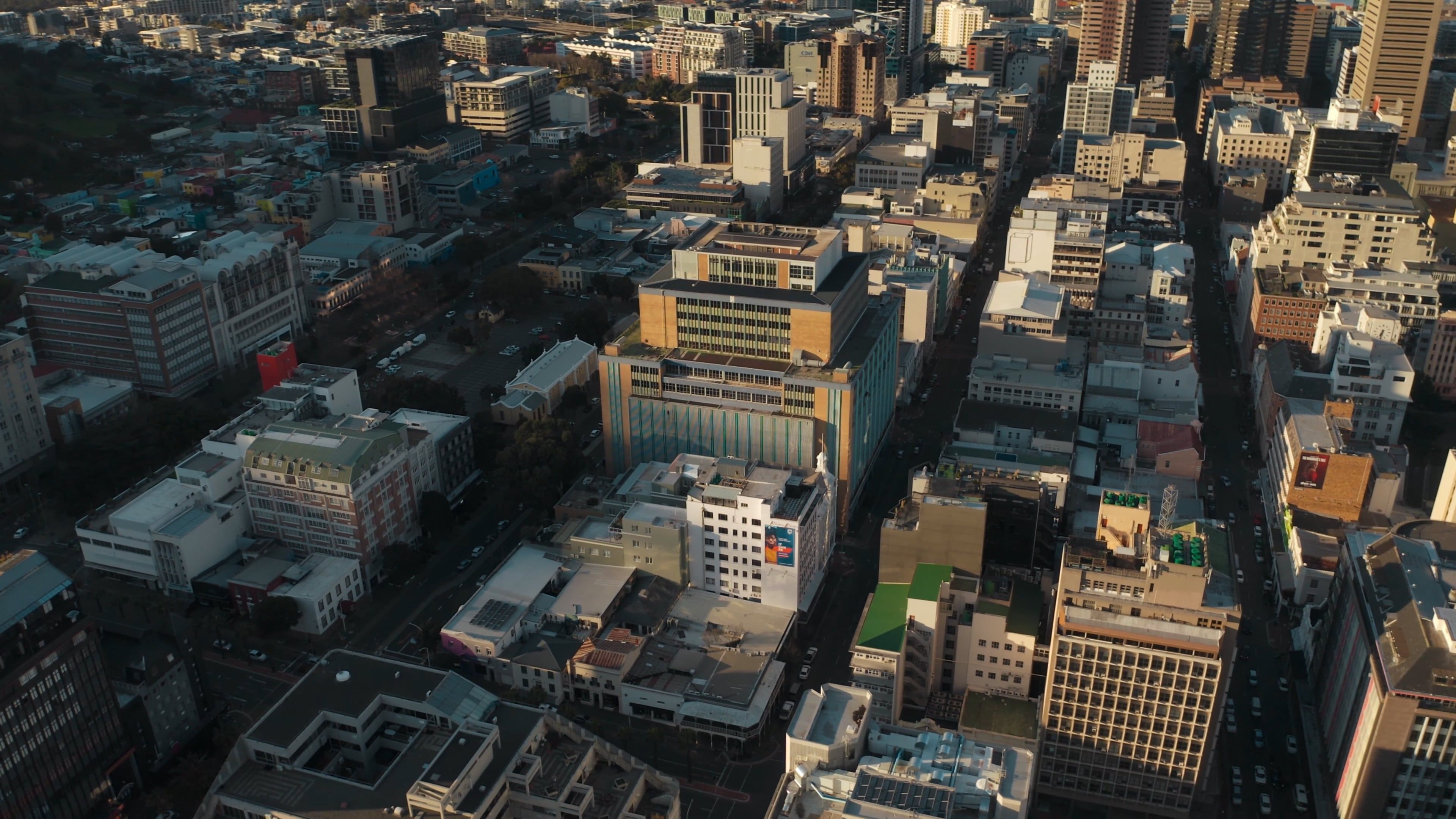 A Drone Footage of a City Free Stock Video Footage, Royalty-Free 4K ...