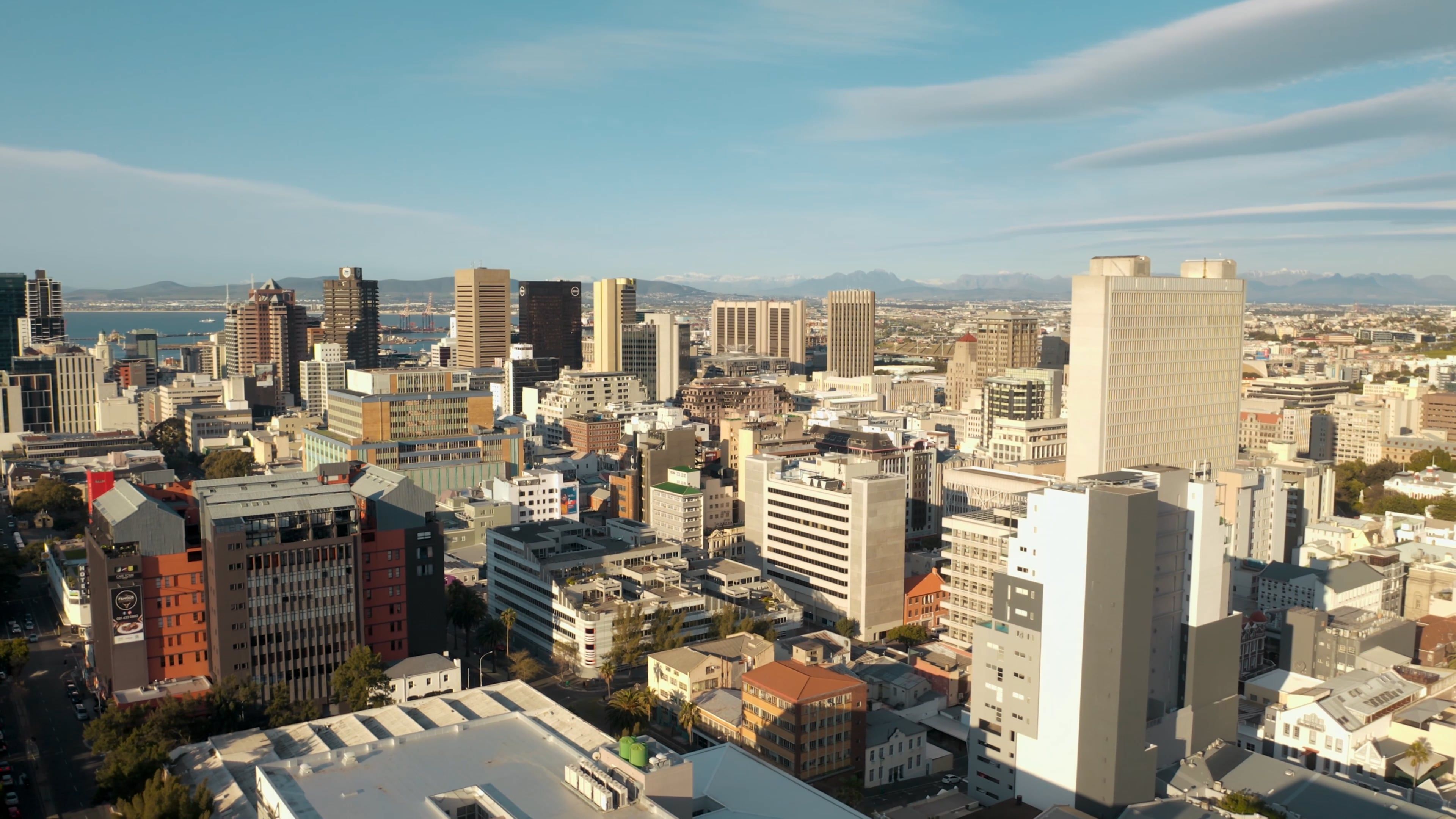 Drone Footage of a City Free Stock Video Footage, Royalty-Free 4K & HD ...