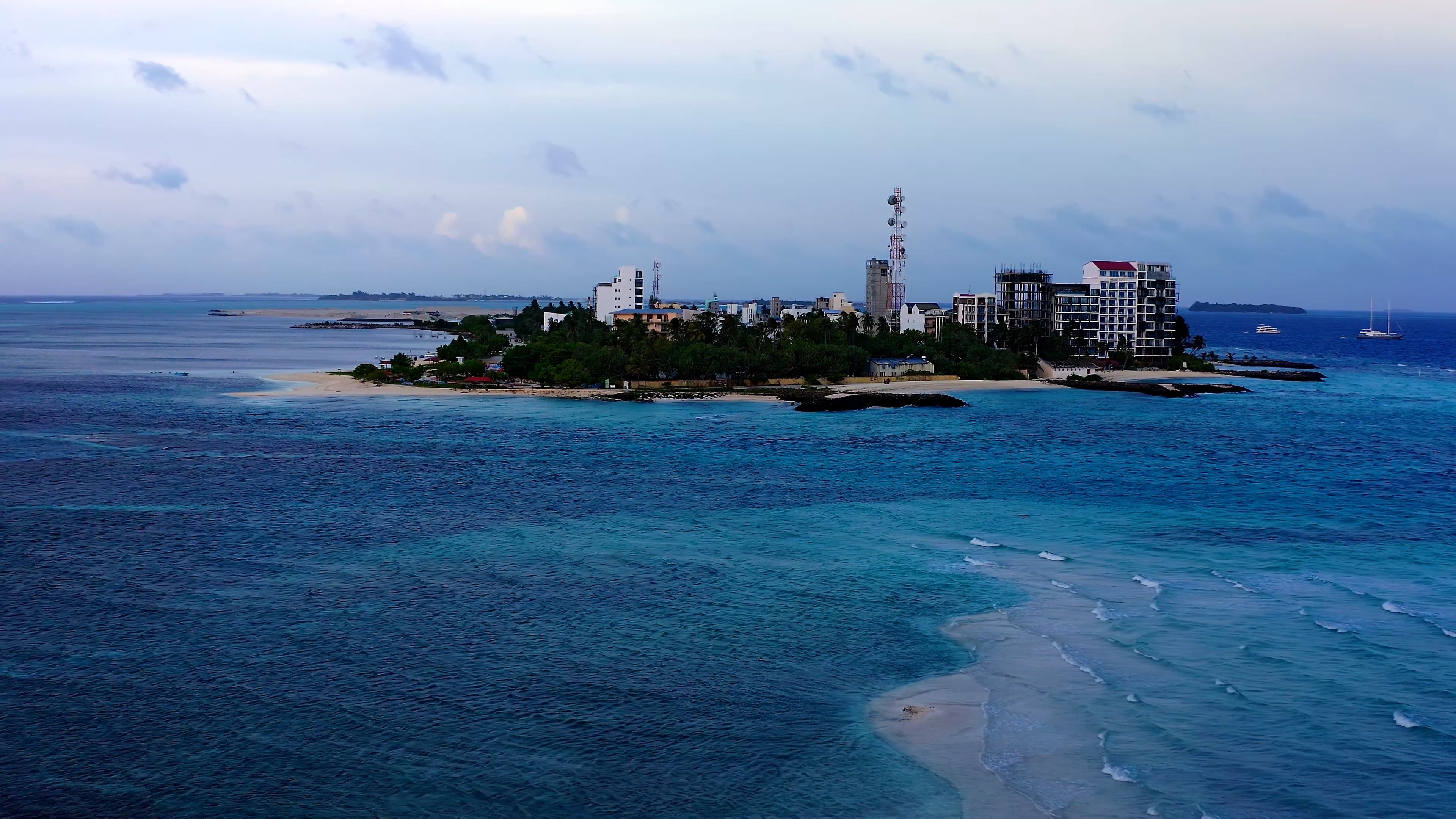 Drone Footage of an Island · Free Stock Video