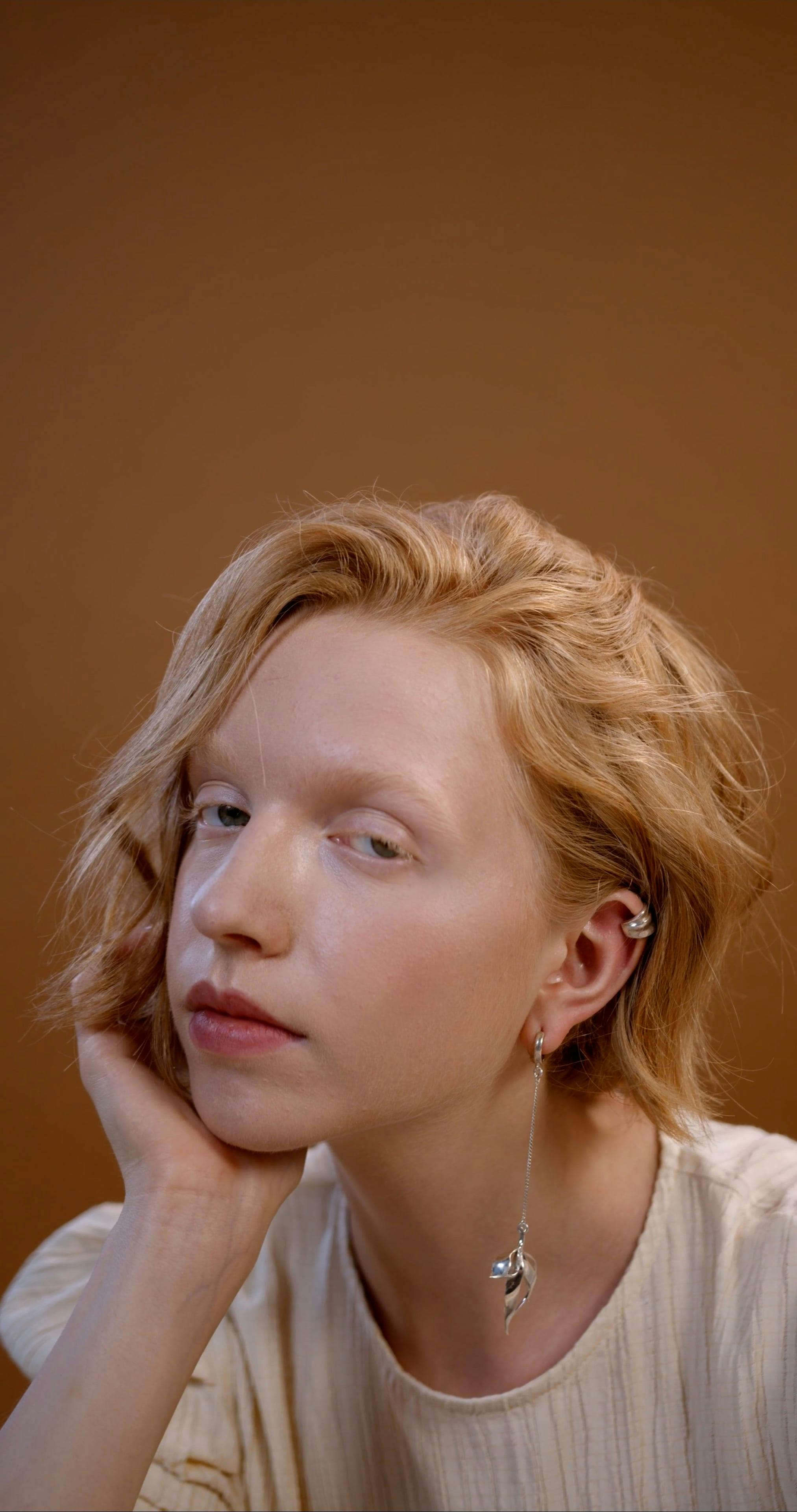 Woman wearing Earing Free Stock Video Footage, Royalty-Free 4K & HD ...