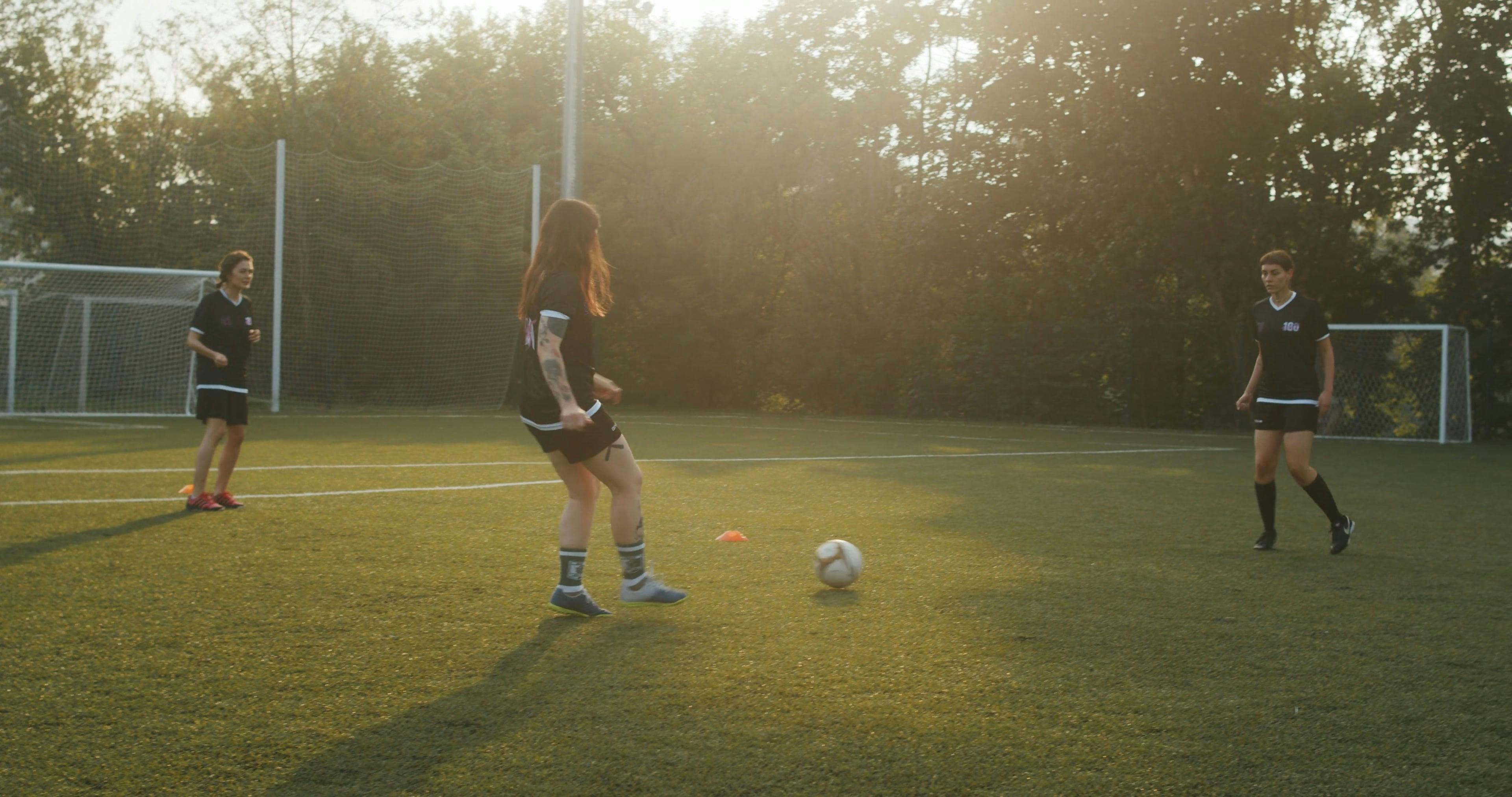 Athletes Playing Soccer Free Stock Video Footage, Royalty-Free 4K & HD ...