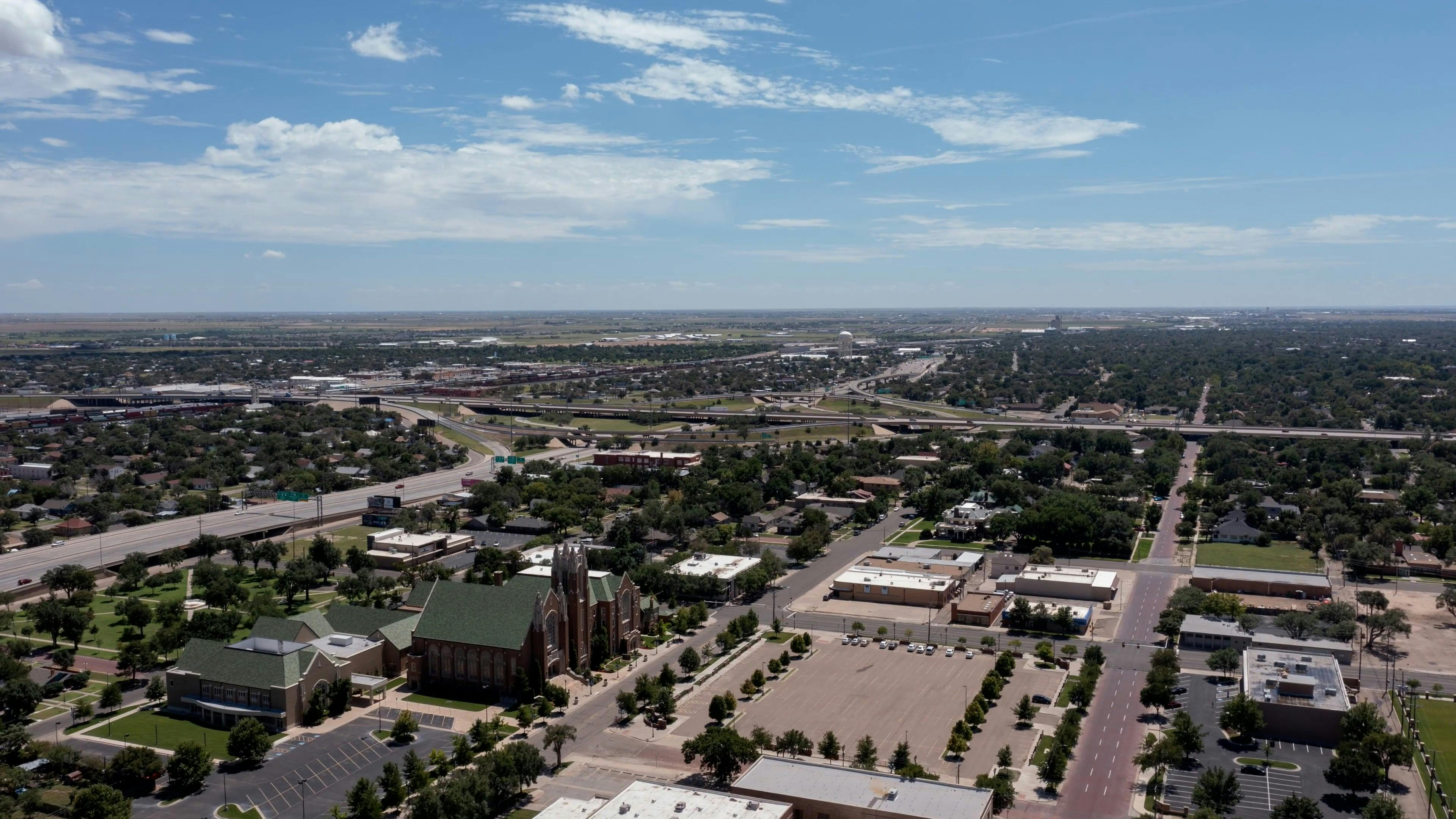 Drone Footage of Amarillo City Free Stock Video Footage, Royalty-Free ...