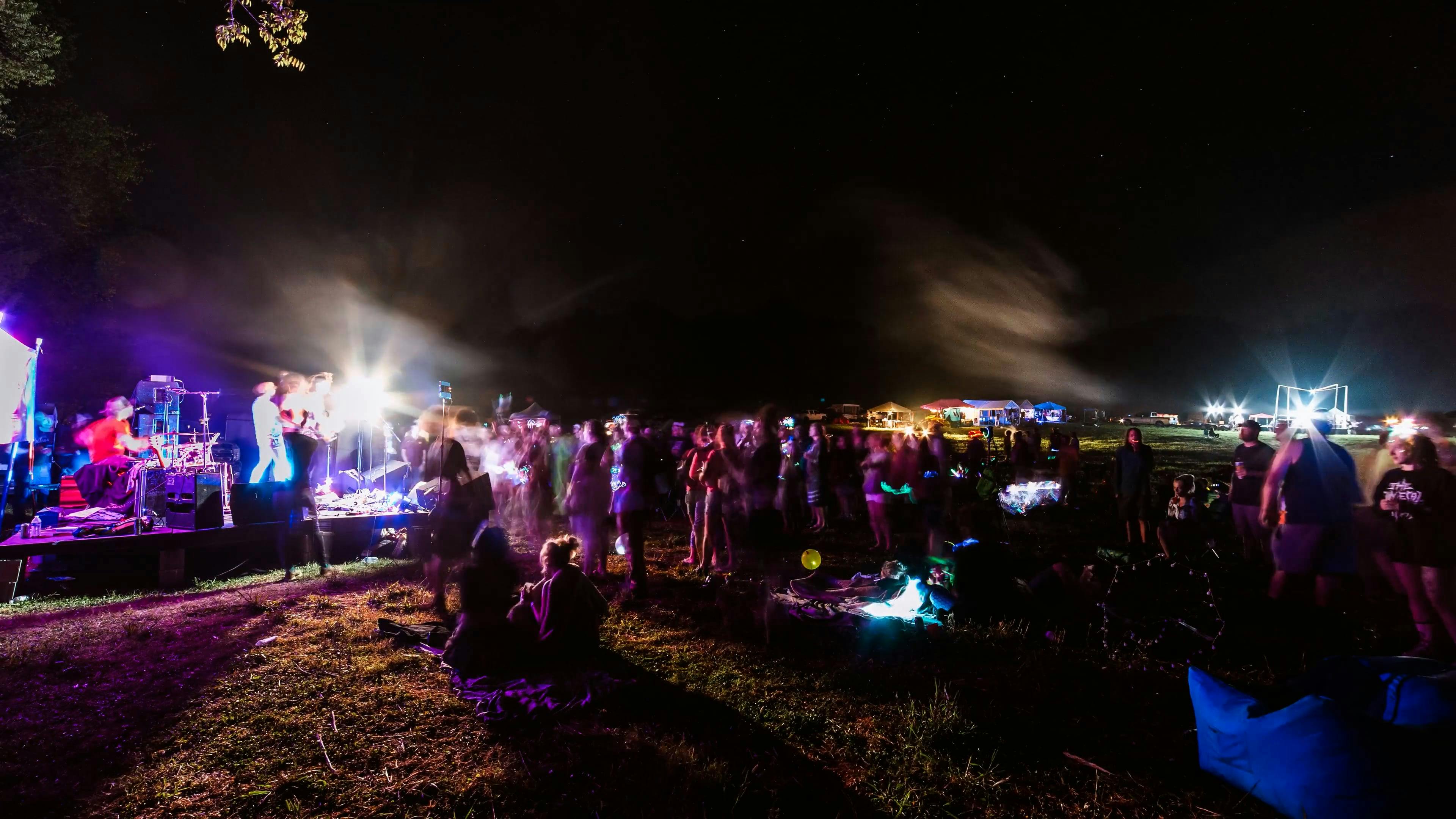 Time Lapse of a Concert at Night Free Stock Video Footage, Royalty-Free ...