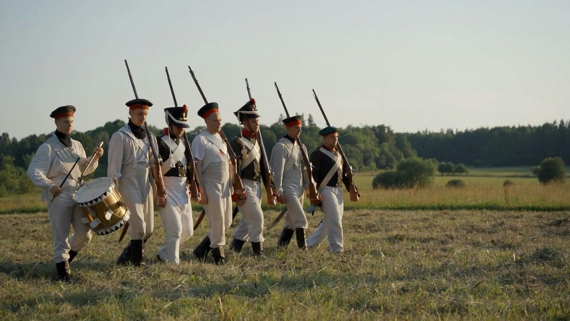 Soldiers Marching Together Free Stock Video Footage, Royalty-Free 4K ...