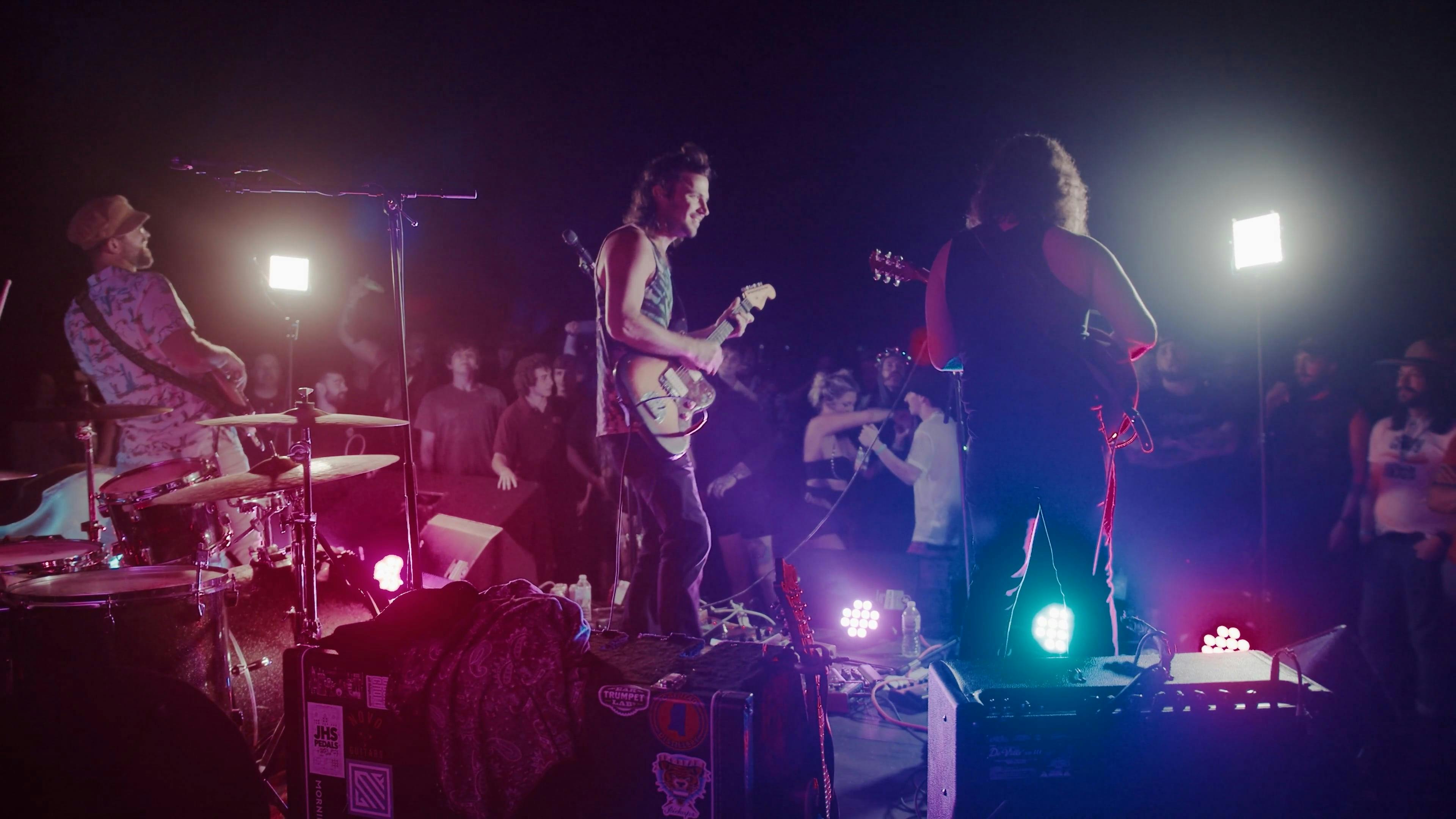 A Group Of Musicians Performing Live On A Stage · Free Stock Video