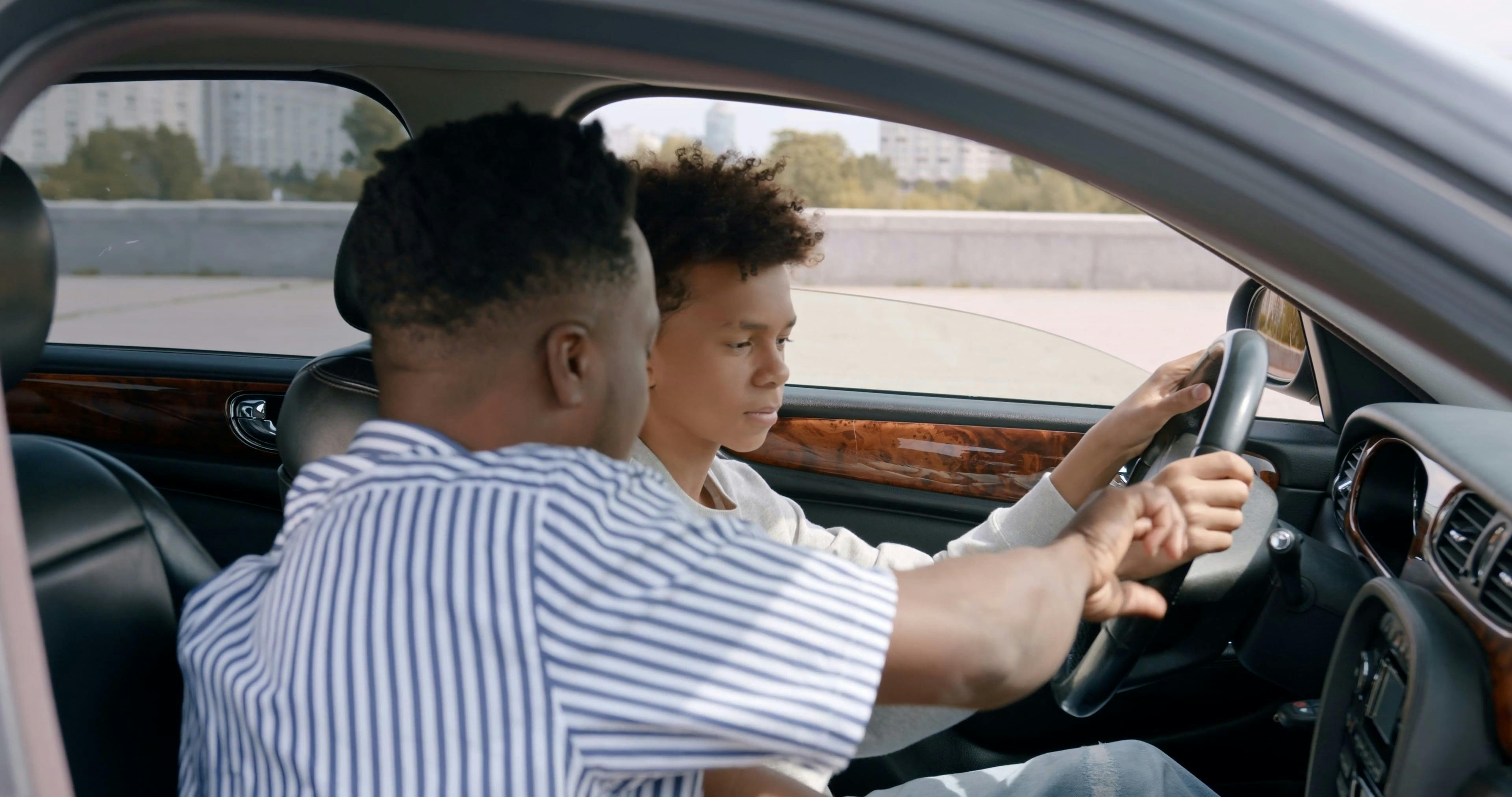 A Teen Boy Starting a Car Free Stock Video Footage, Royalty-Free 4K ...