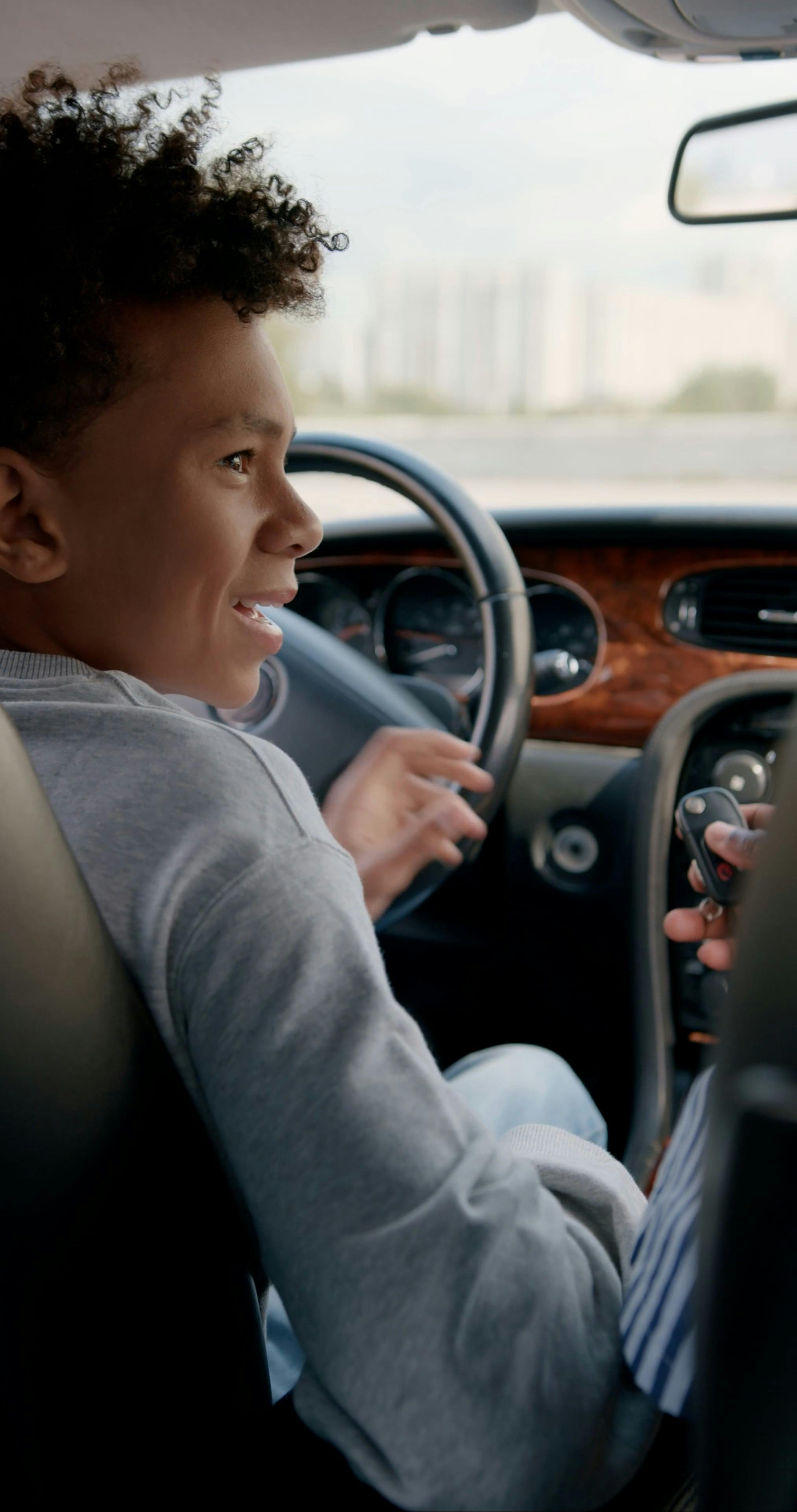 A Teen Boy Starting a Car Free Stock Video Footage, Royalty-Free 4K ...