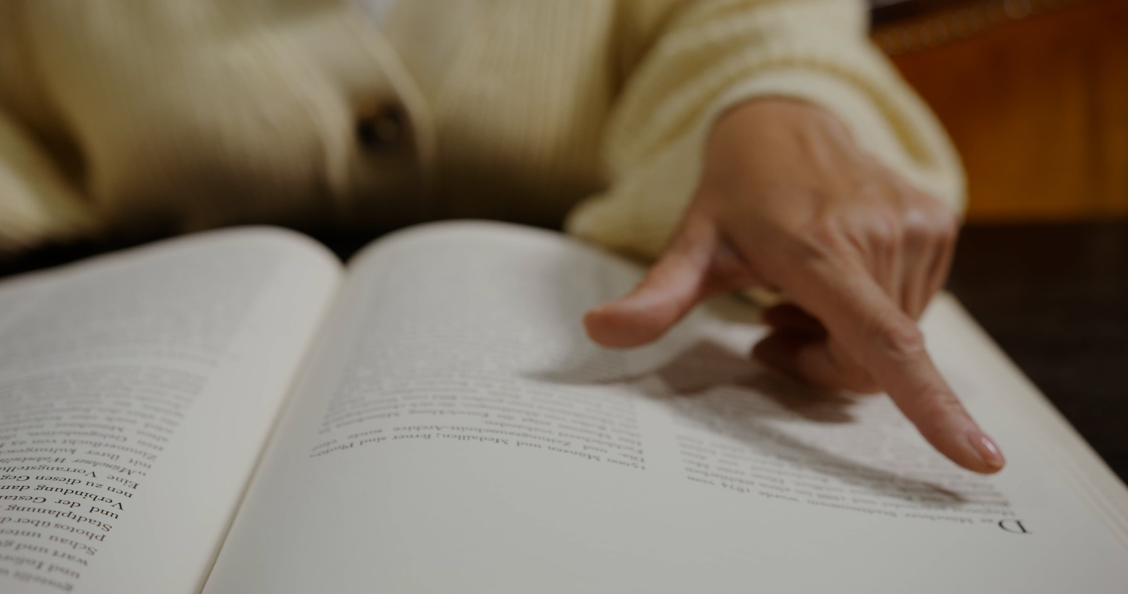 A Person Reading a Book Free Stock Video Footage, Royalty-Free 4K & HD ...