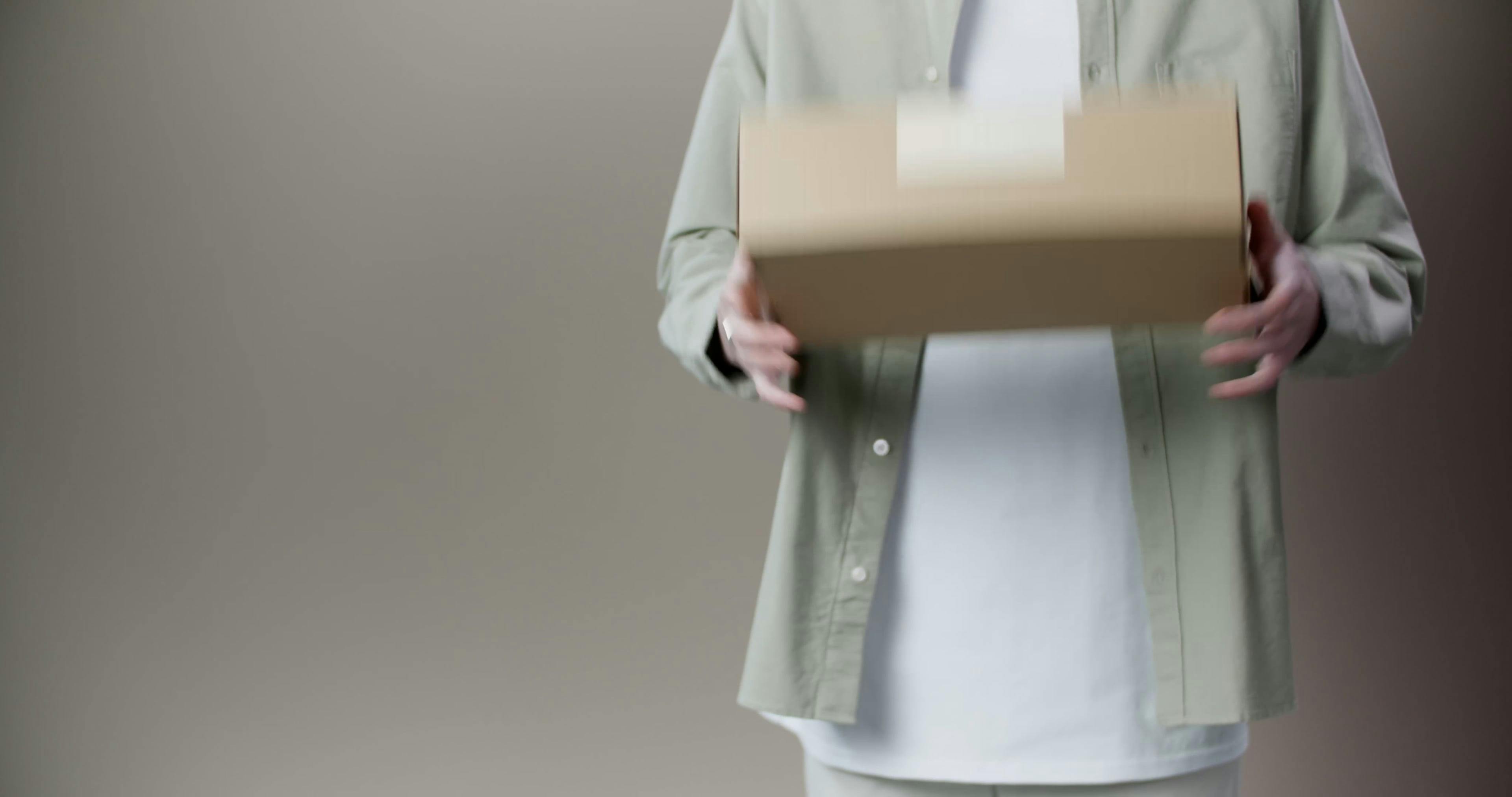 Man Flipping a Box Free Stock Video Footage, Royalty-Free 4K & HD Video ...