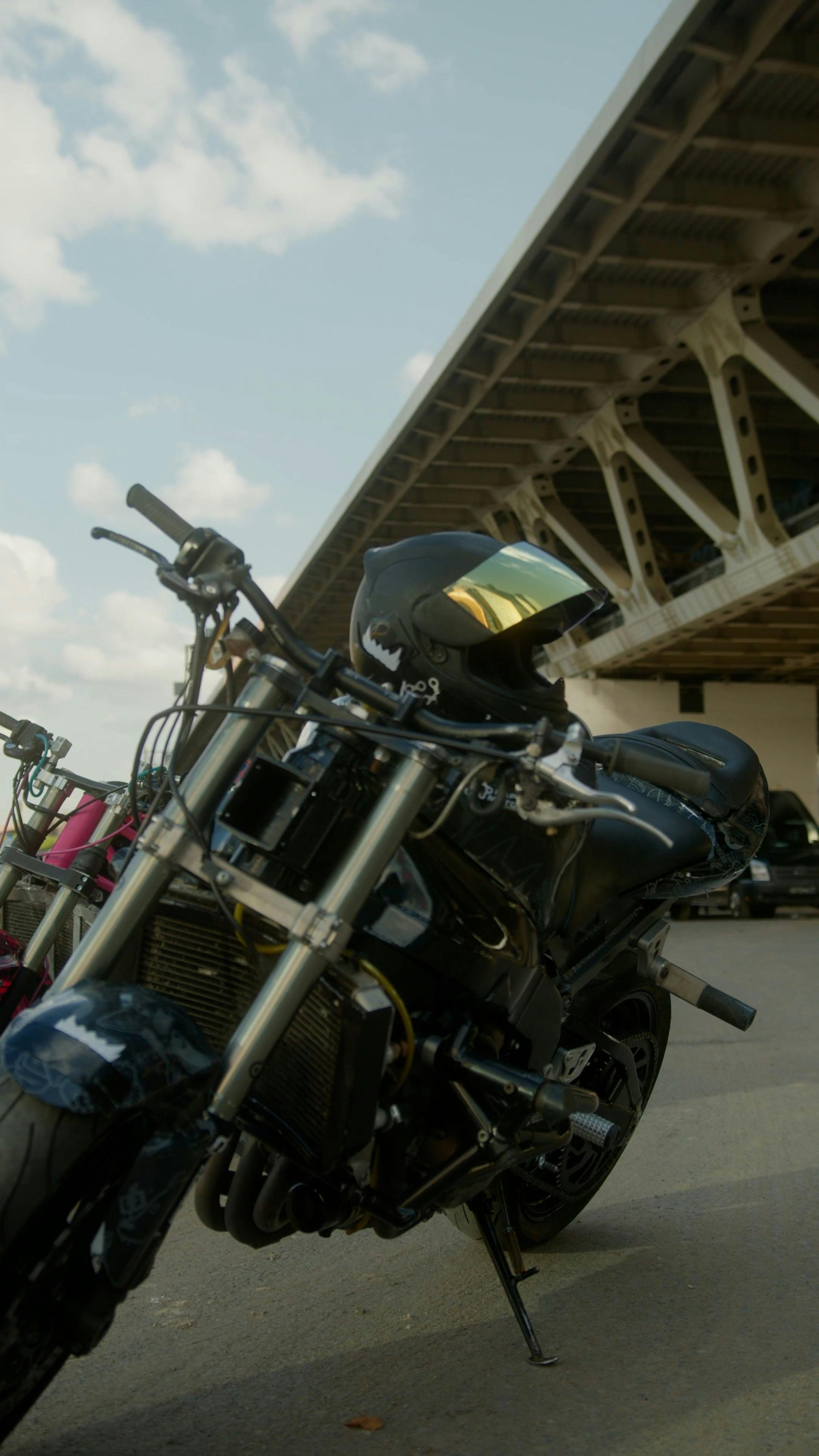 A Clean Motorcycle Engine Free Stock Video Footage, Royalty-Free 4K ...