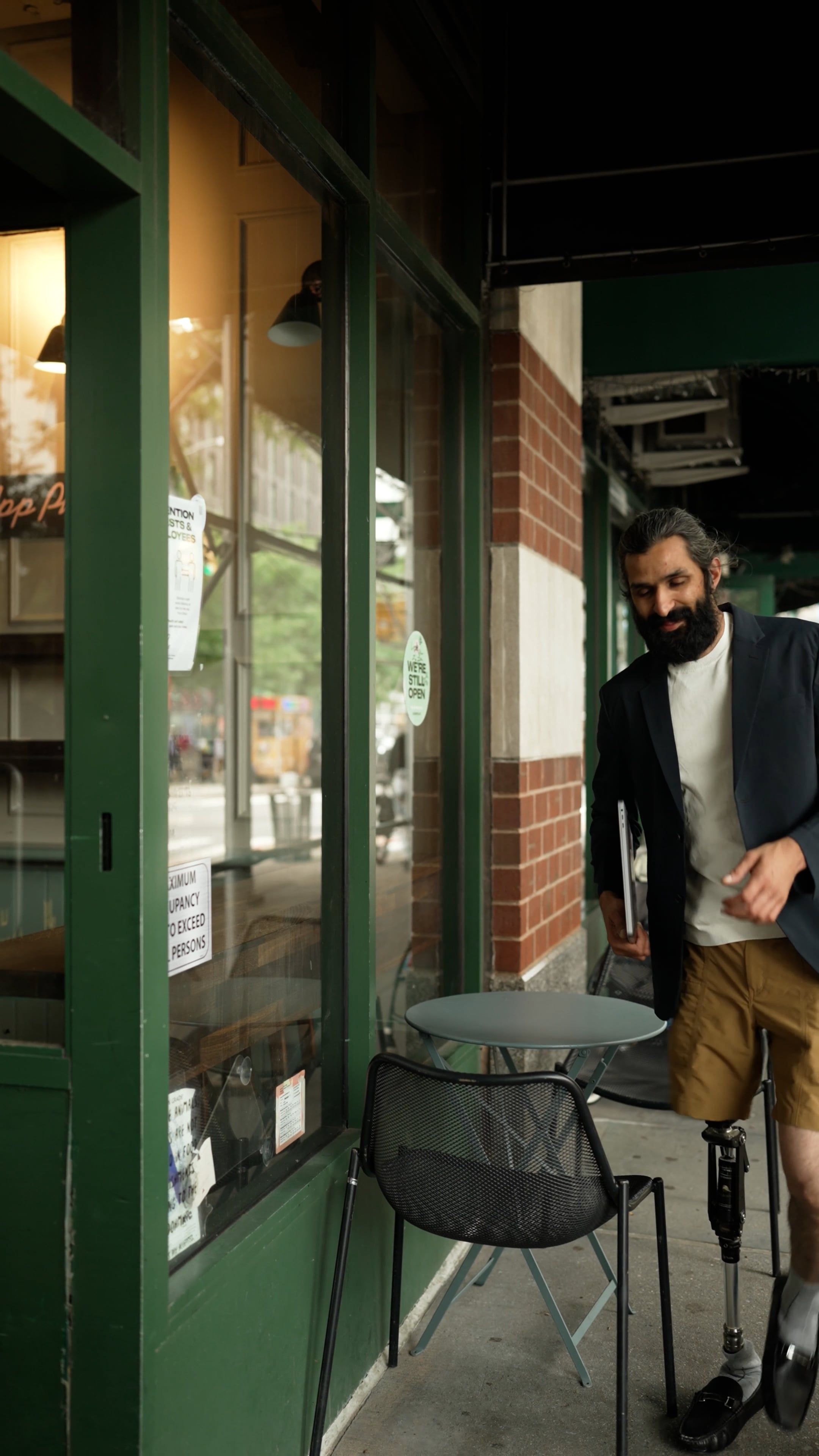 Businessman Entering Cafe Free Stock Video Footage, Royalty-Free 4K ...