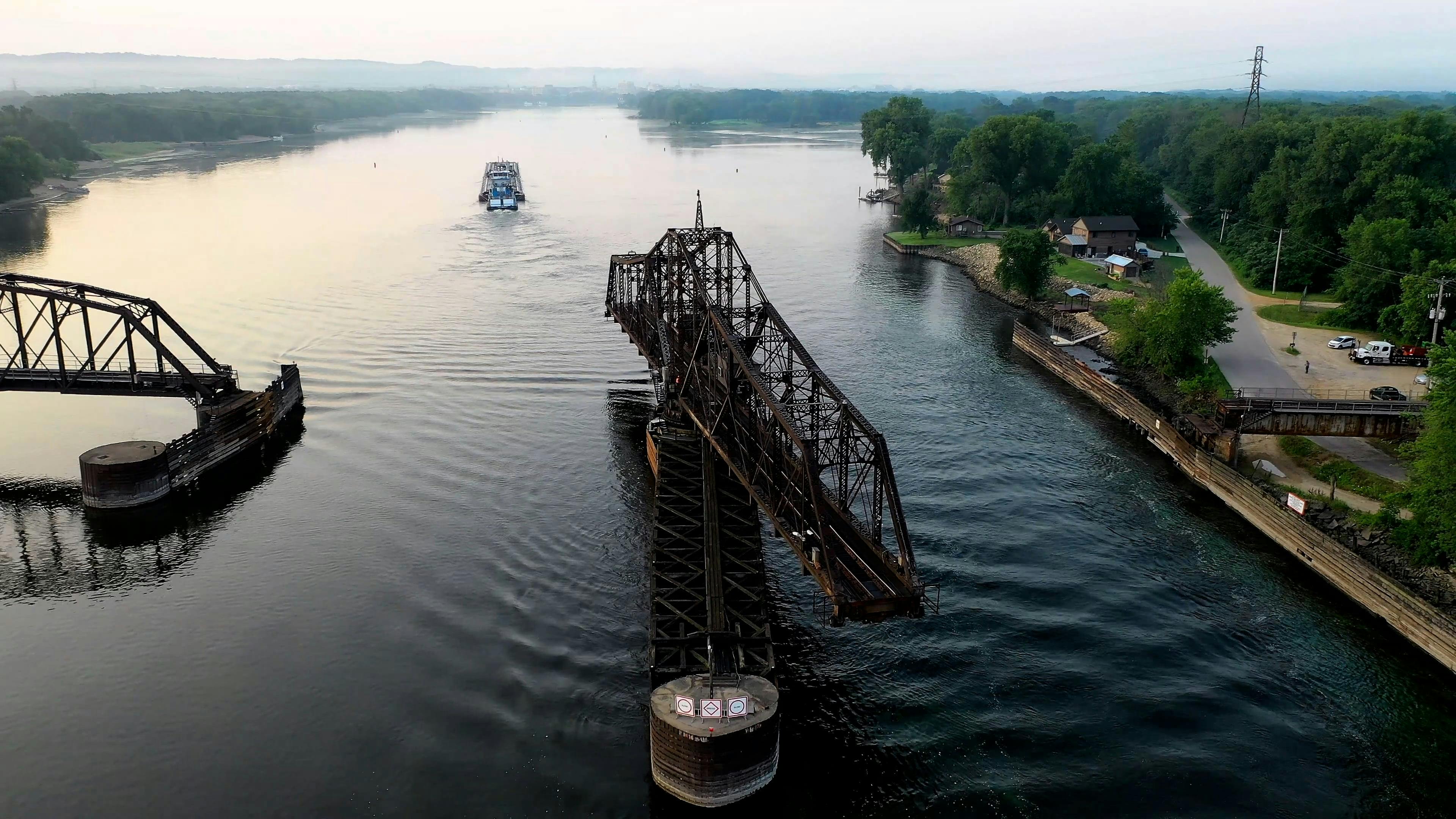 A Moving Swing Bridge Free Stock Video Footage, Royalty-Free 4K & HD ...