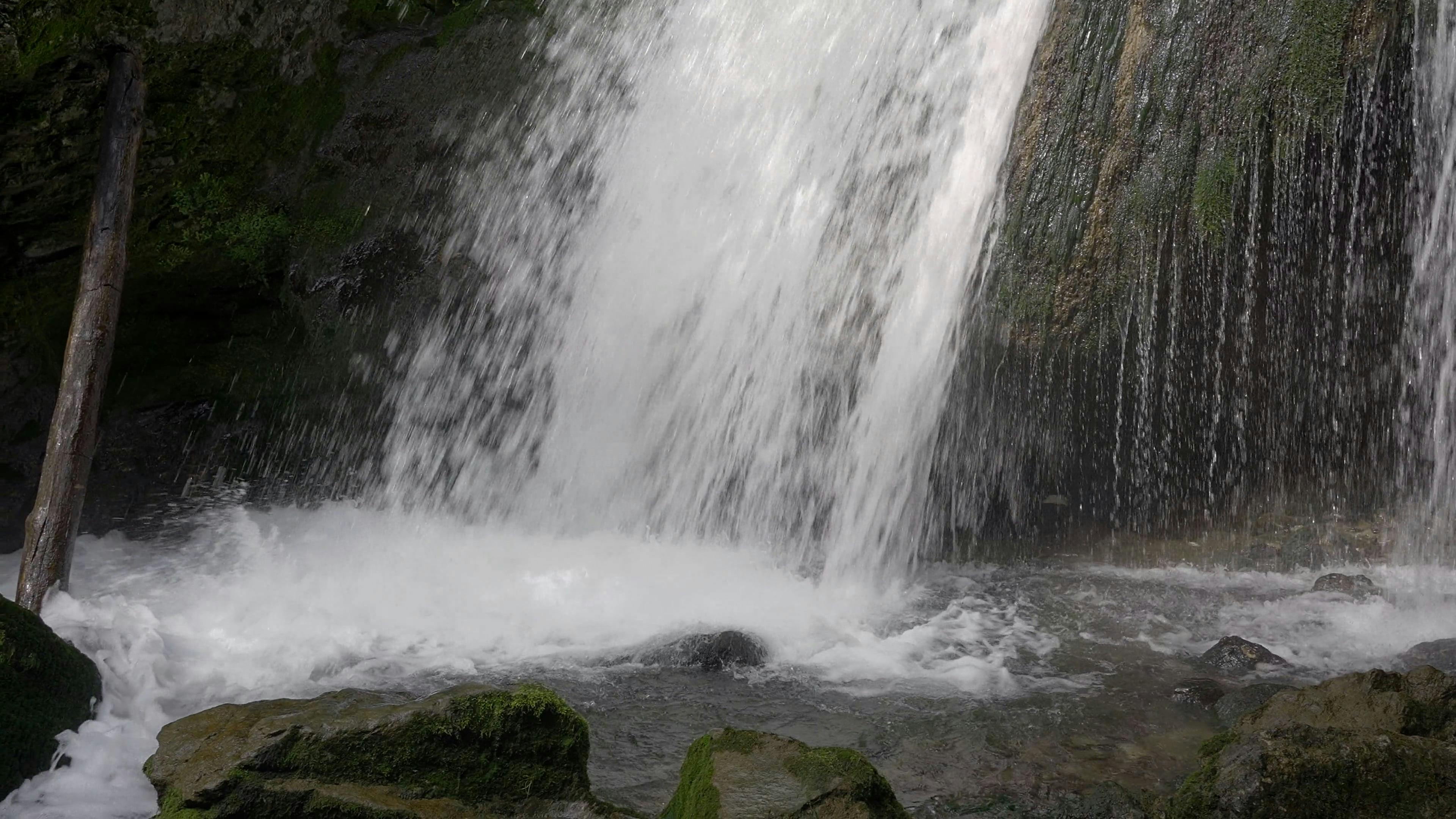 A Scenic Natural Waterfall Free Stock Video Footage, Royalty-Free 4K ...