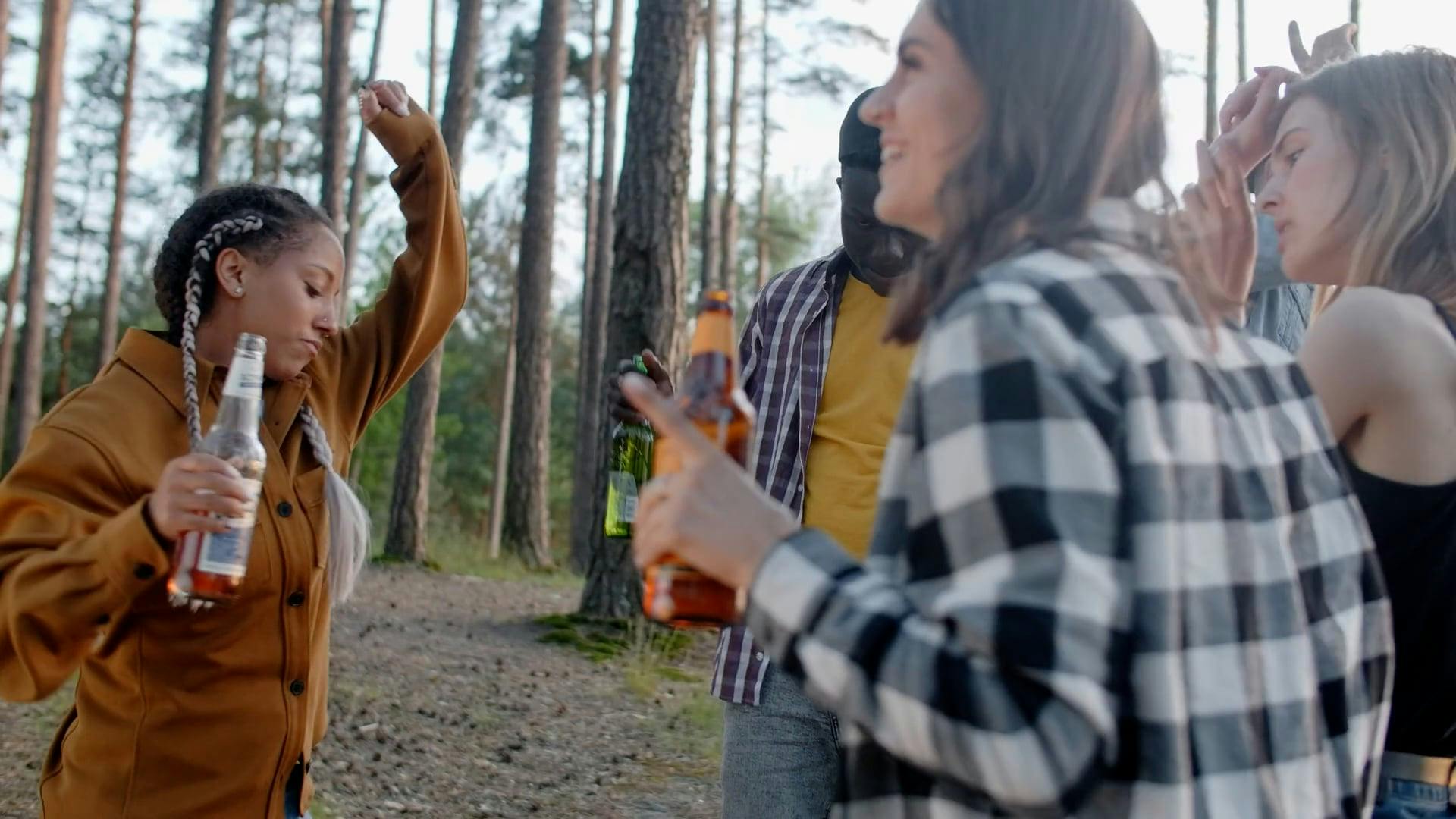 People Partying Outdoors Together Free Stock Video Footage, Royalty ...