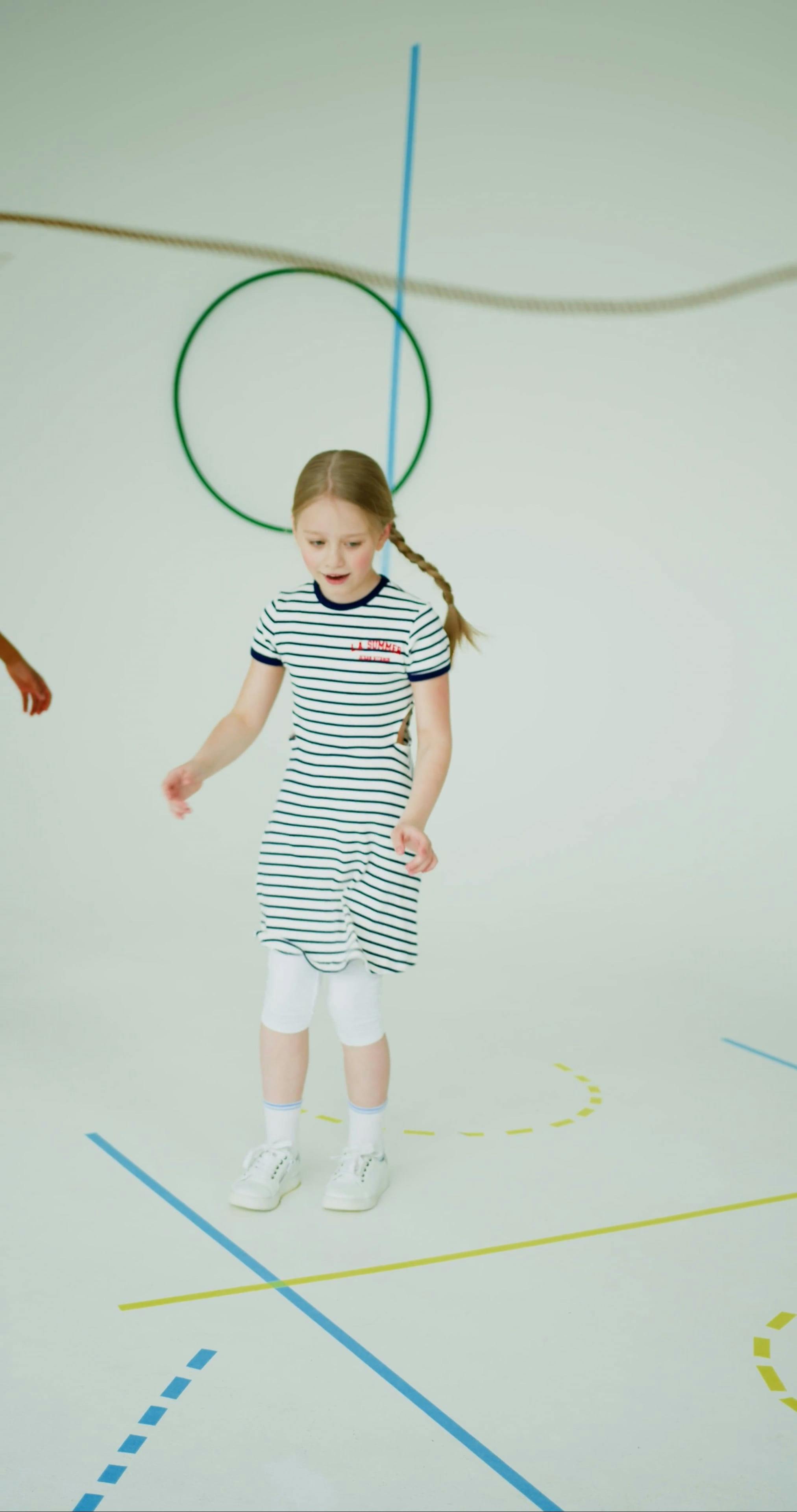Children Playing Jump Rope · Free Stock Video