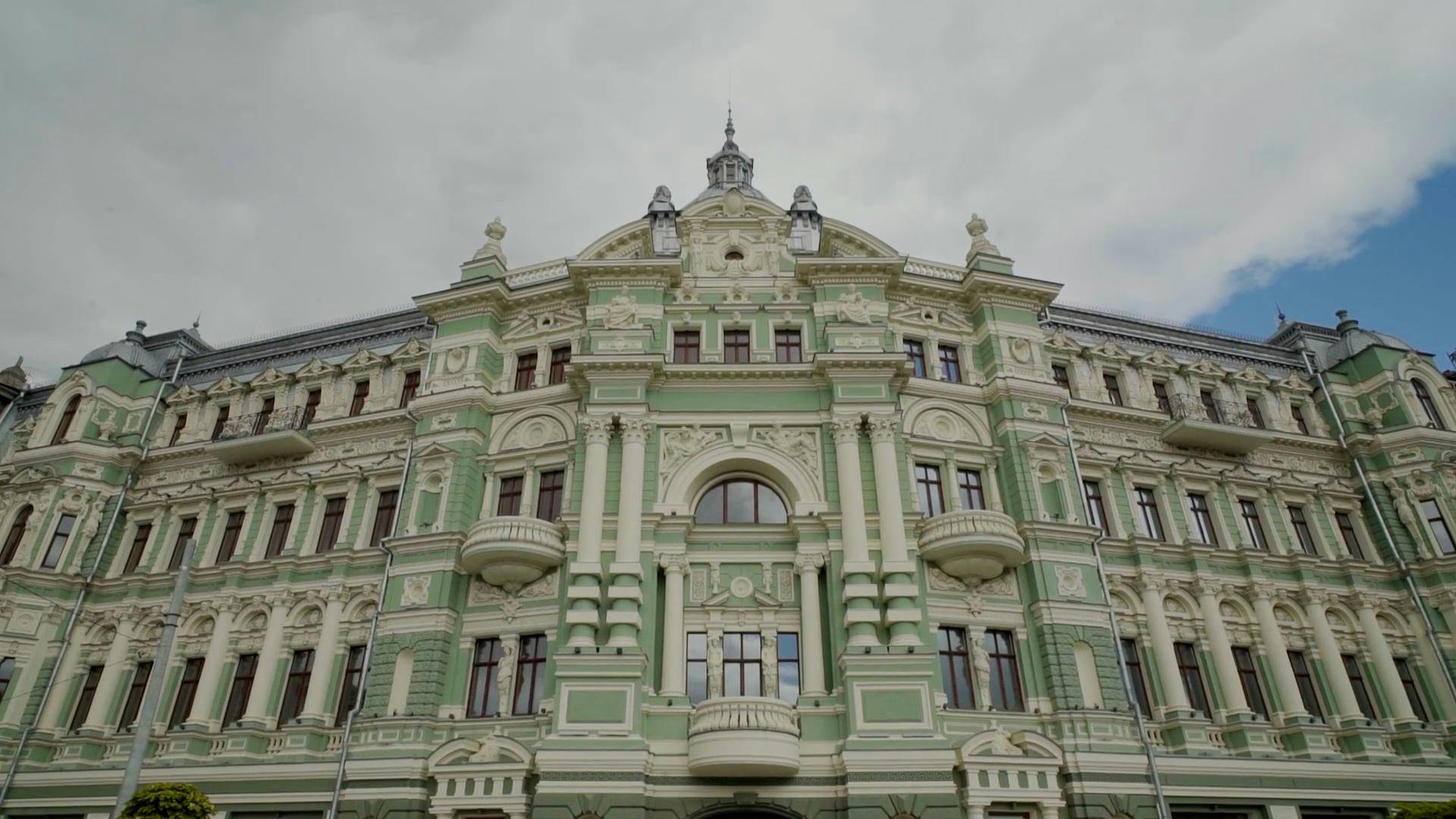 The Russov House in Odessa Free Stock Video Footage, Royalty-Free 4K ...