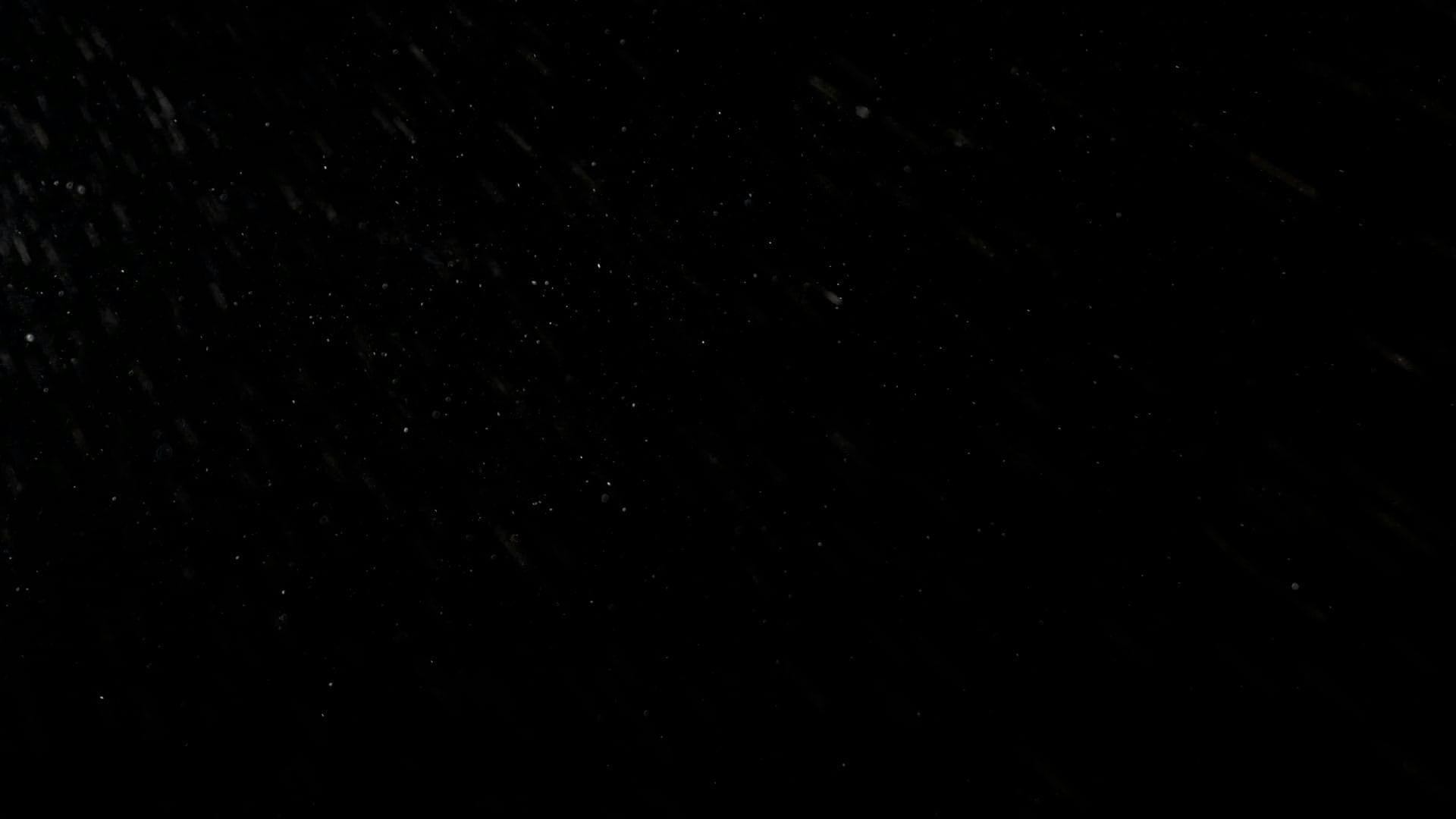 Tiny White Dust Particles on Black Background · Free Stock Video