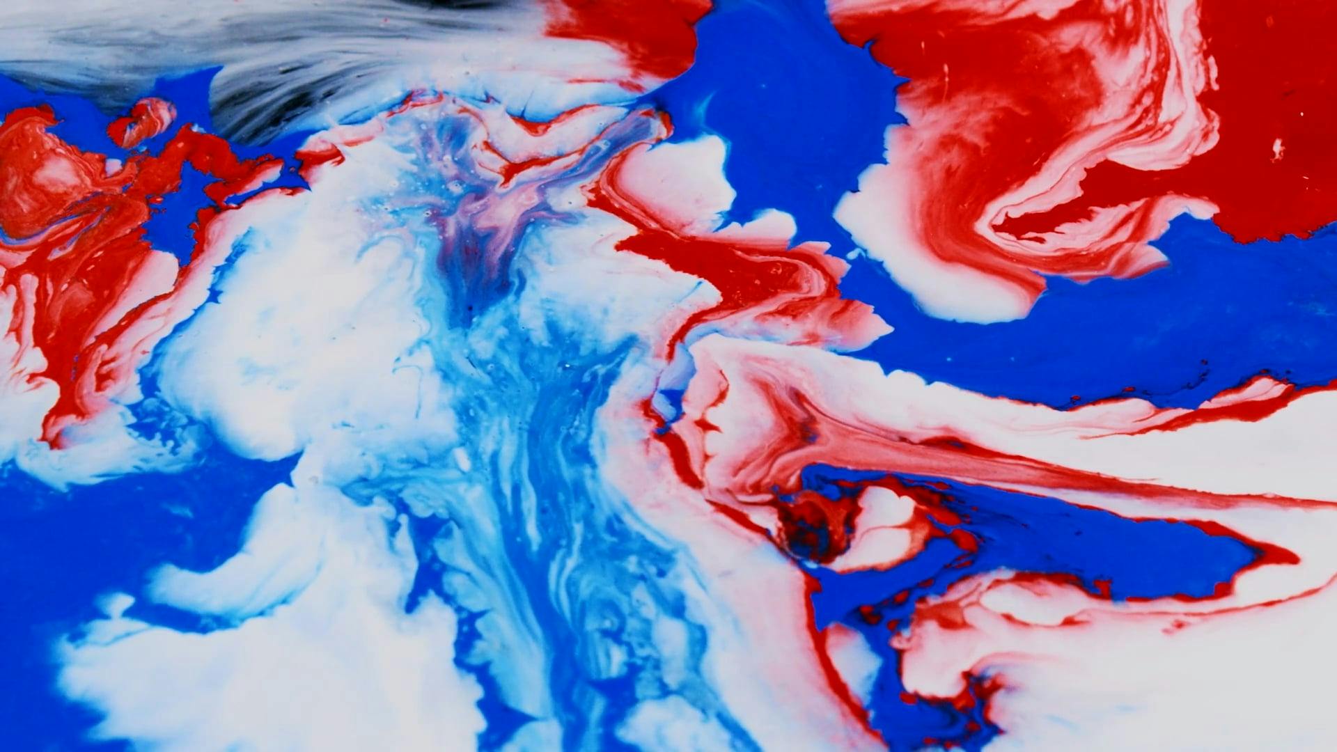 High-Speed Photography of Colorful Ink Diffusion in Water Free Stock ...