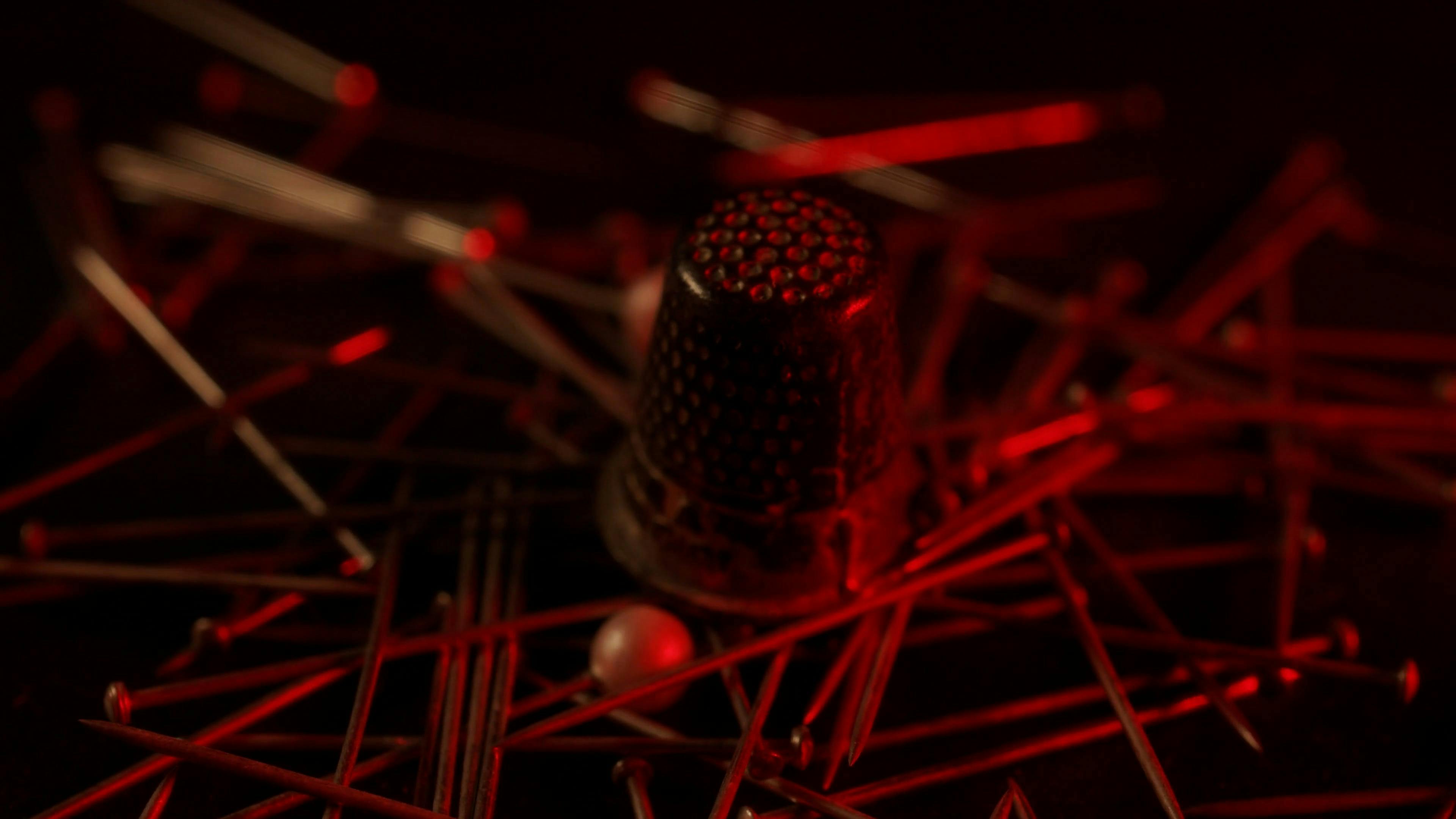 Close-up Video of a Thimble Free Stock Video Footage, Royalty-Free 4K ...