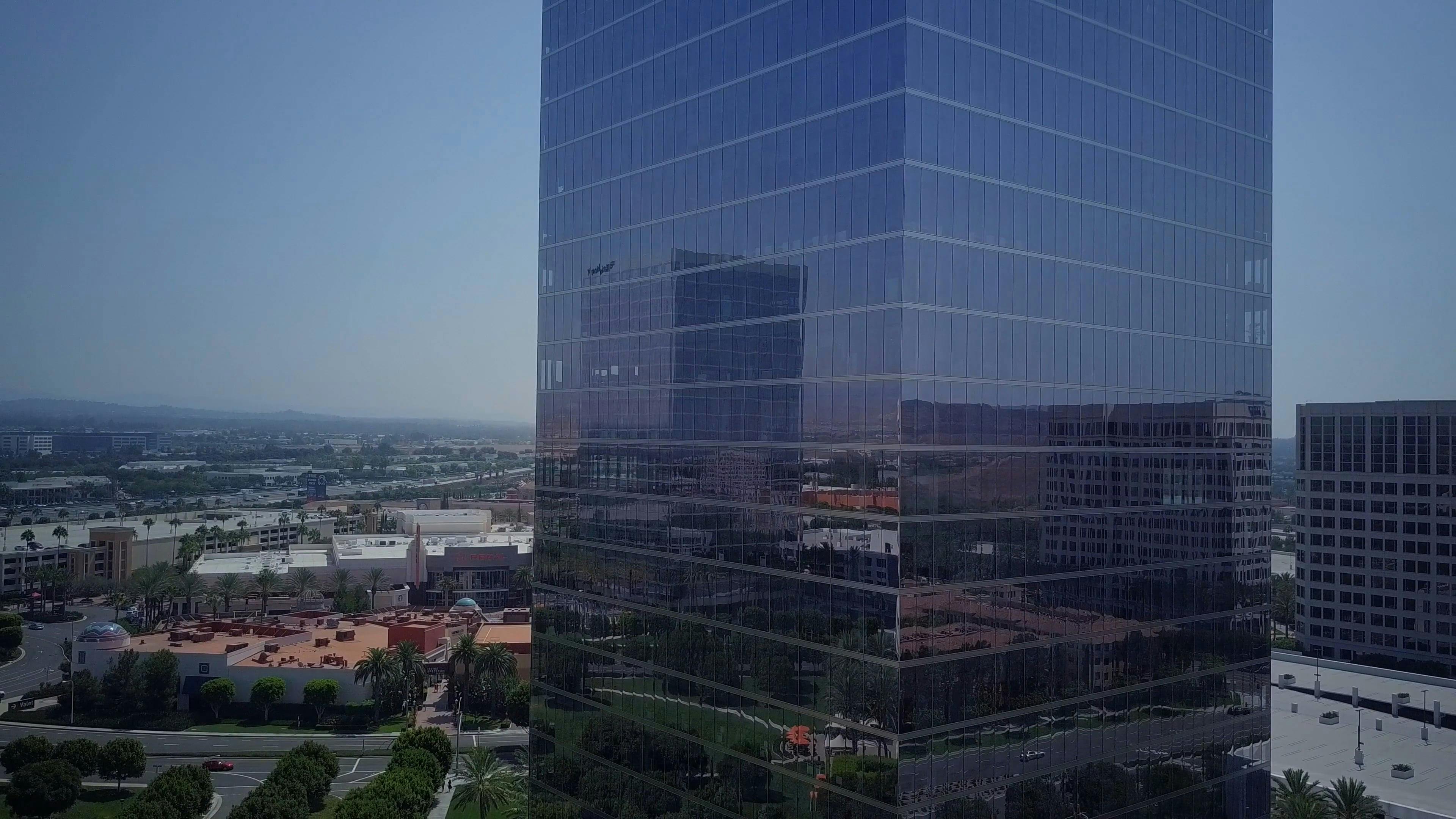 Aerial Footage of a Building Free Stock Video Footage, Royalty-Free 4K ...