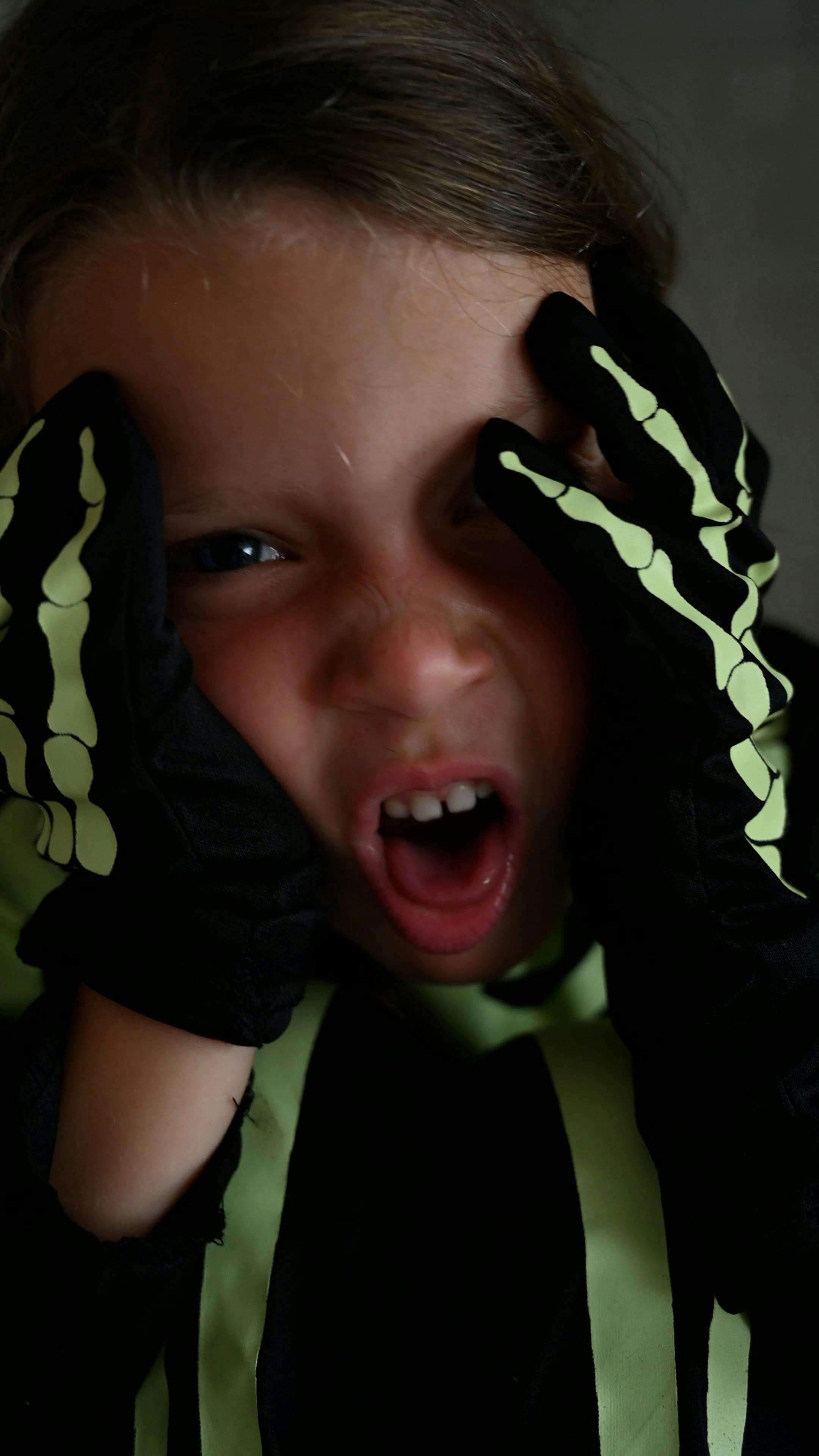 Girl making scary faces Free Stock Video Footage, Royalty-Free 4K & HD ...