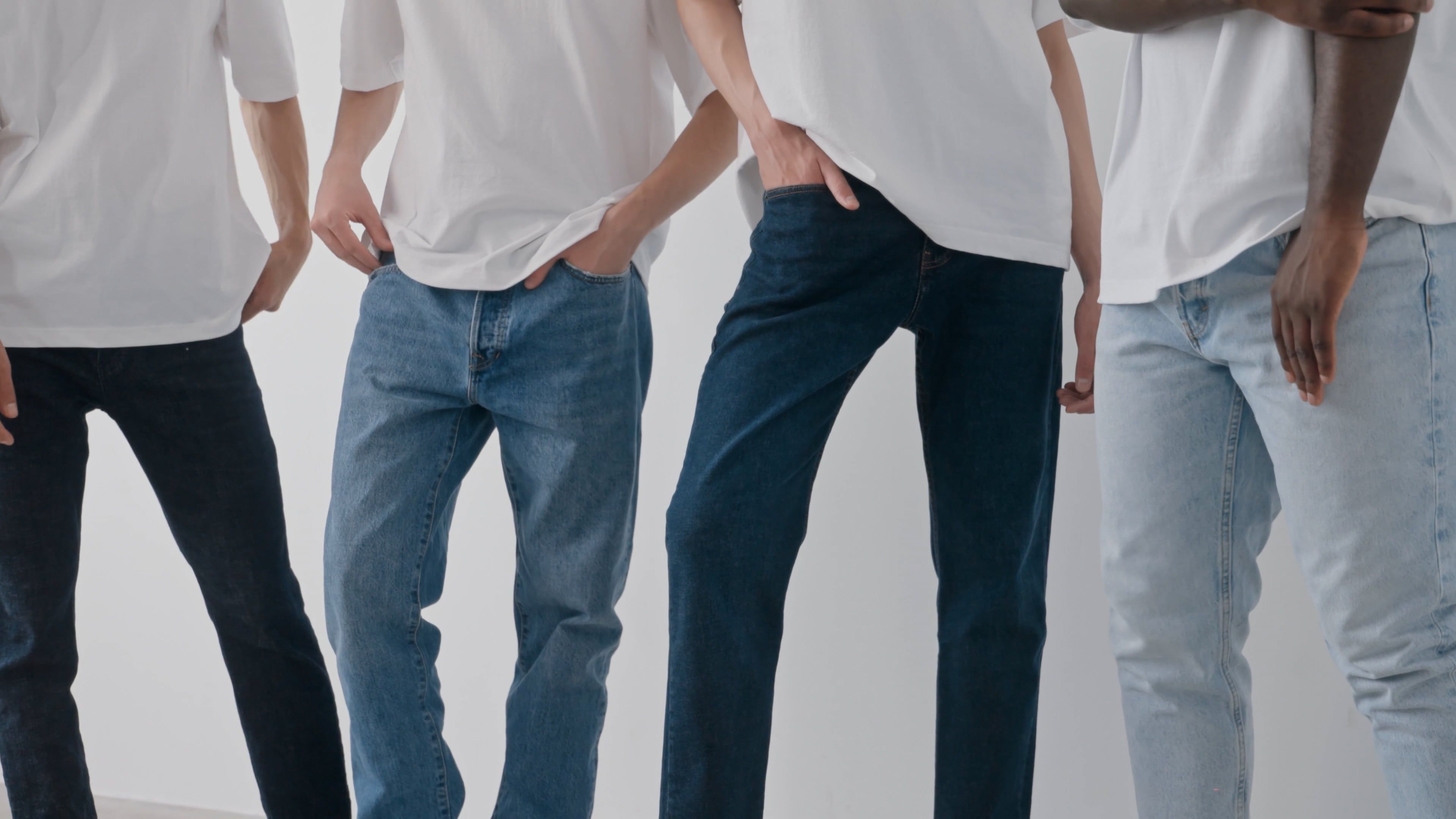 People Wearing Denim Pants Free Stock Video Footage, Royalty-Free 4K ...