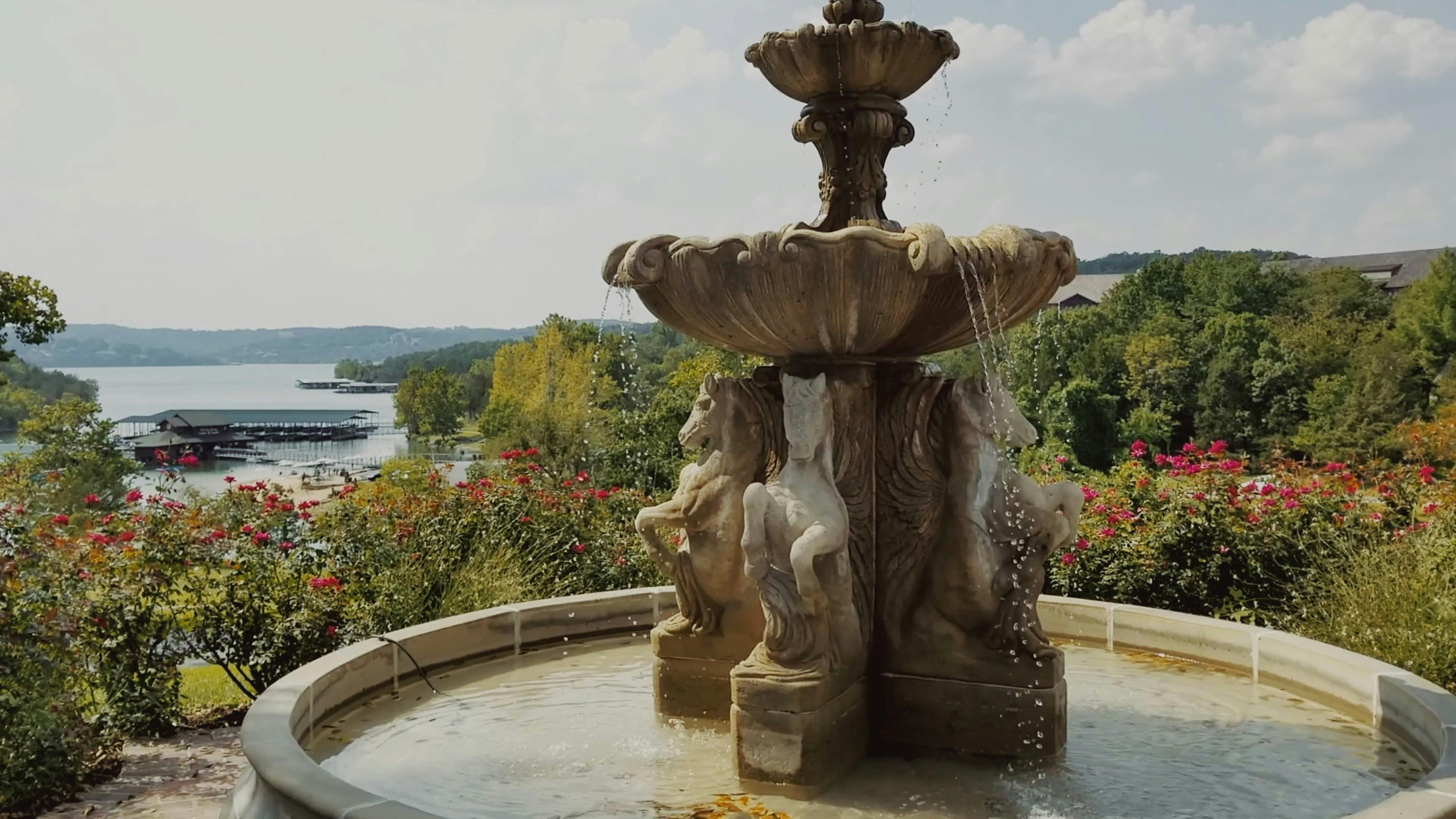 Water Fountain · Free Stock Video