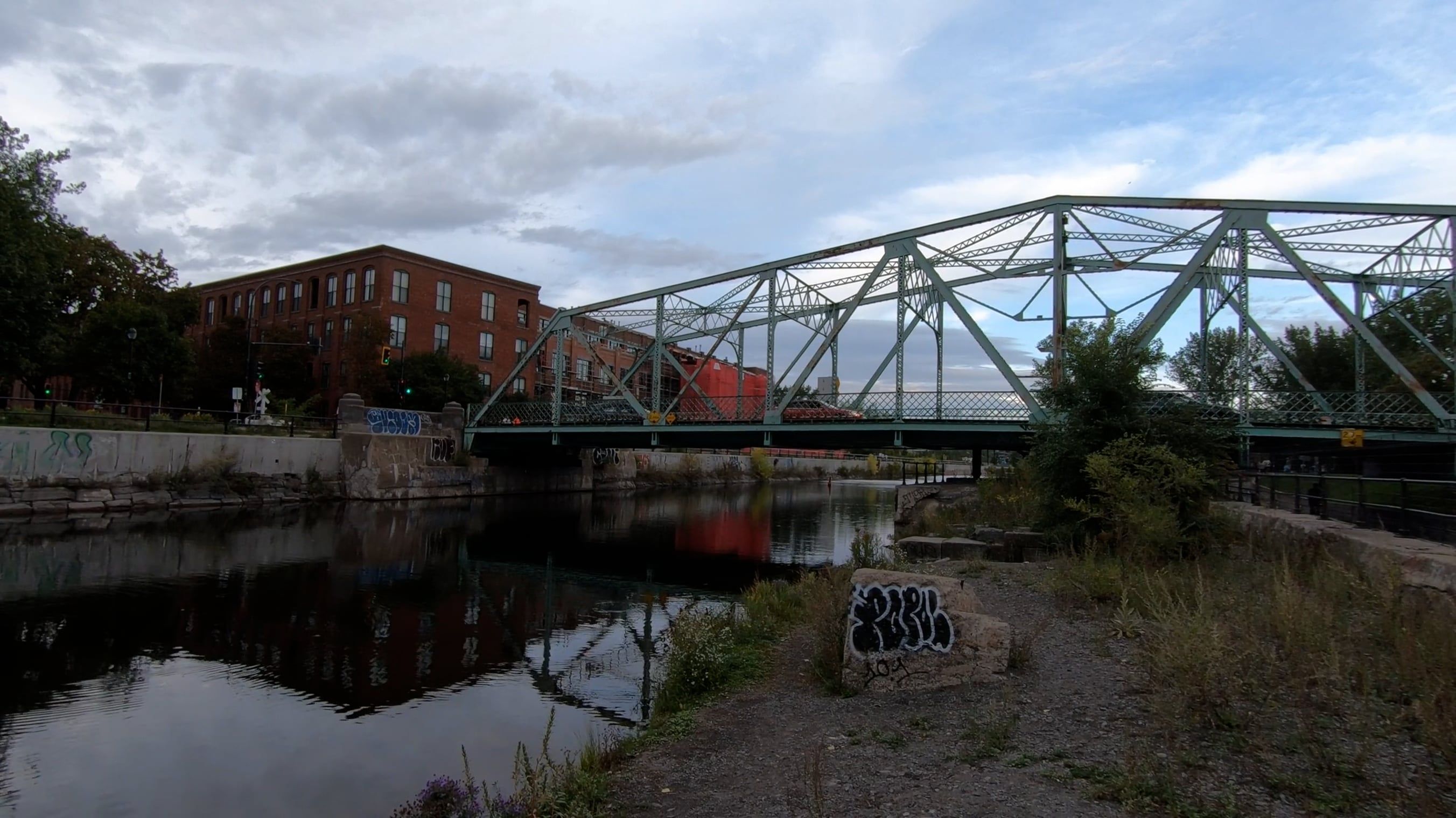 Vehicles Passing Through a Bridge Free Stock Video Footage, Royalty ...