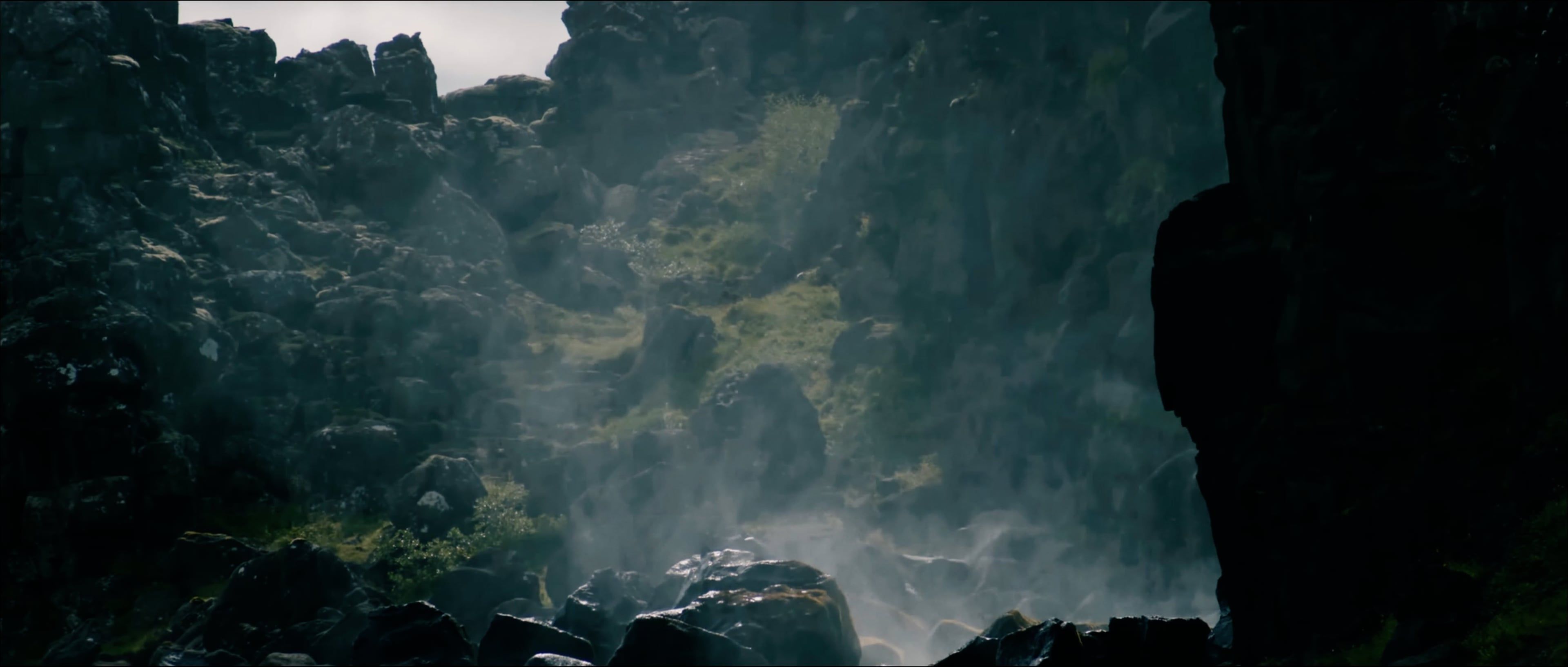 A Misty and Rocky Outdoor Area Free Stock Video Footage, Royalty-Free ...