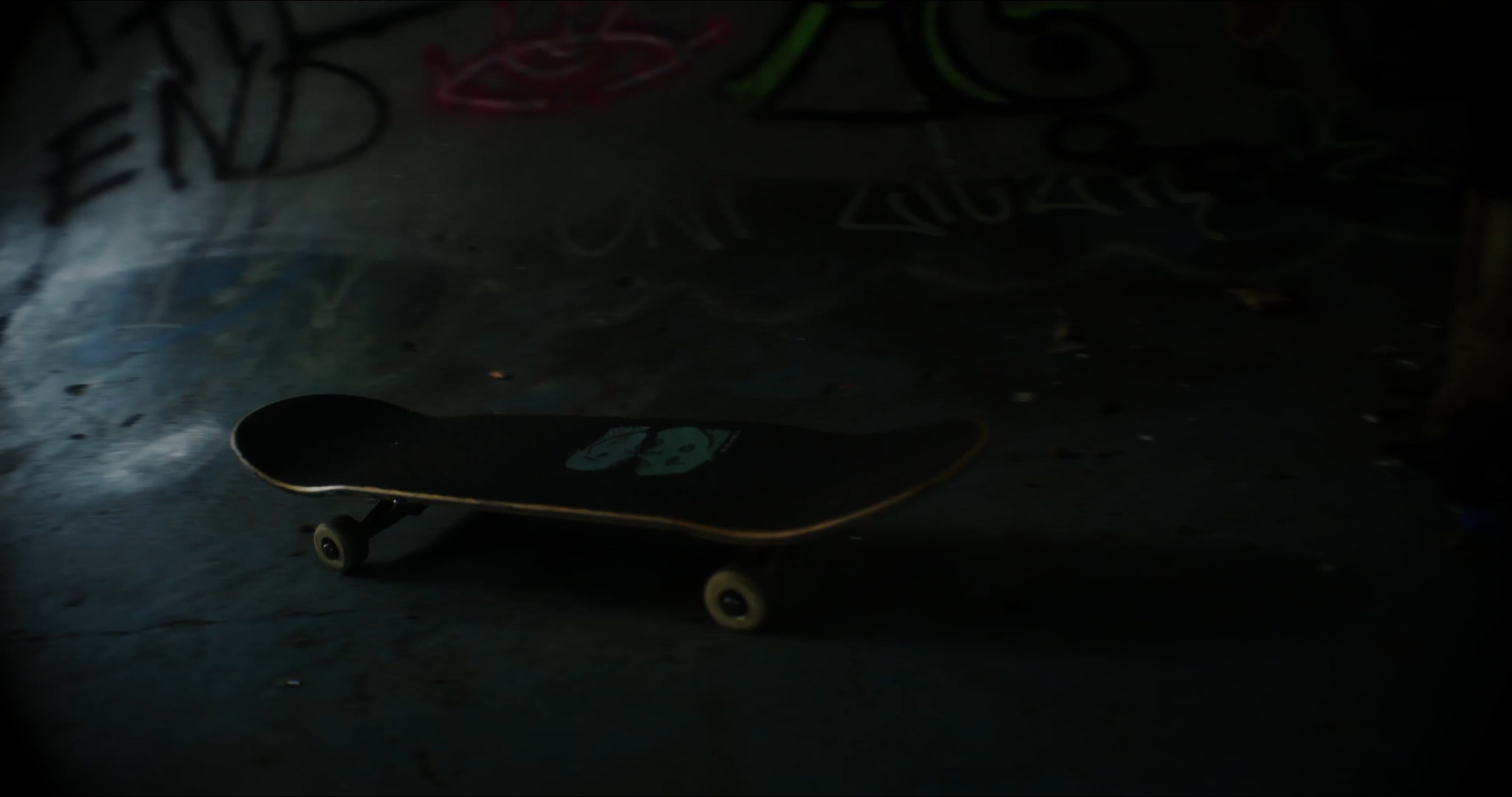 A Skateboard Moving on a Skate Park Free Stock Video Footage, Royalty ...
