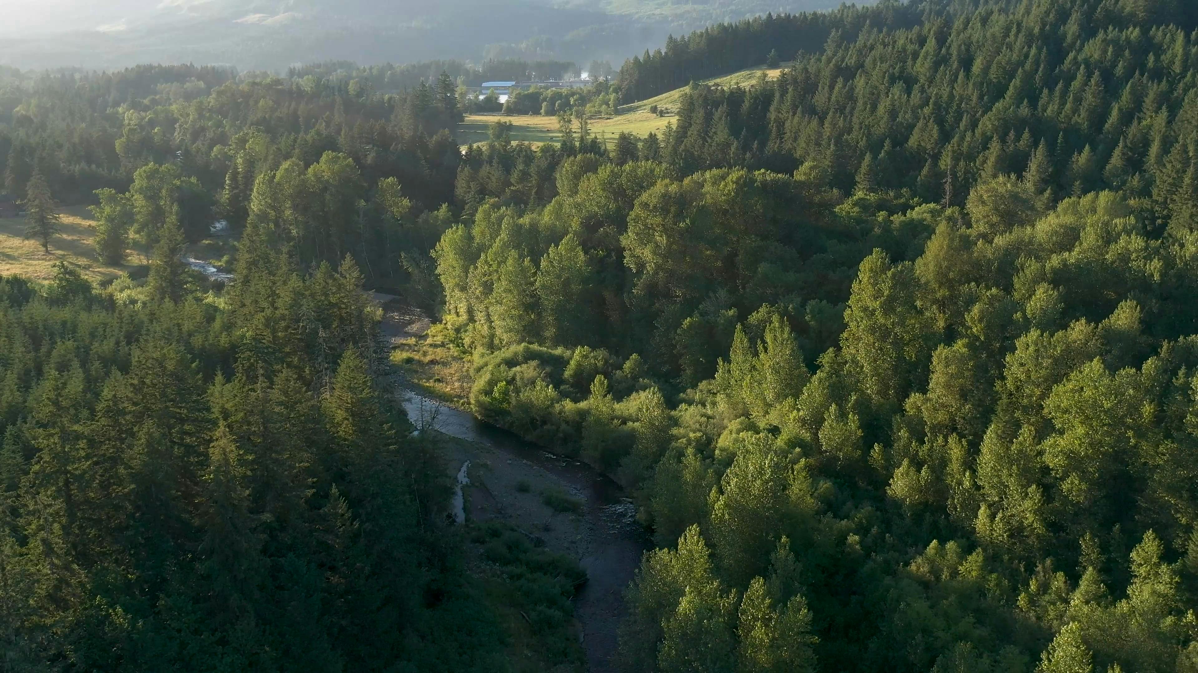 Aerial view of valley Free Stock Video Footage, Royalty-Free 4K & HD ...