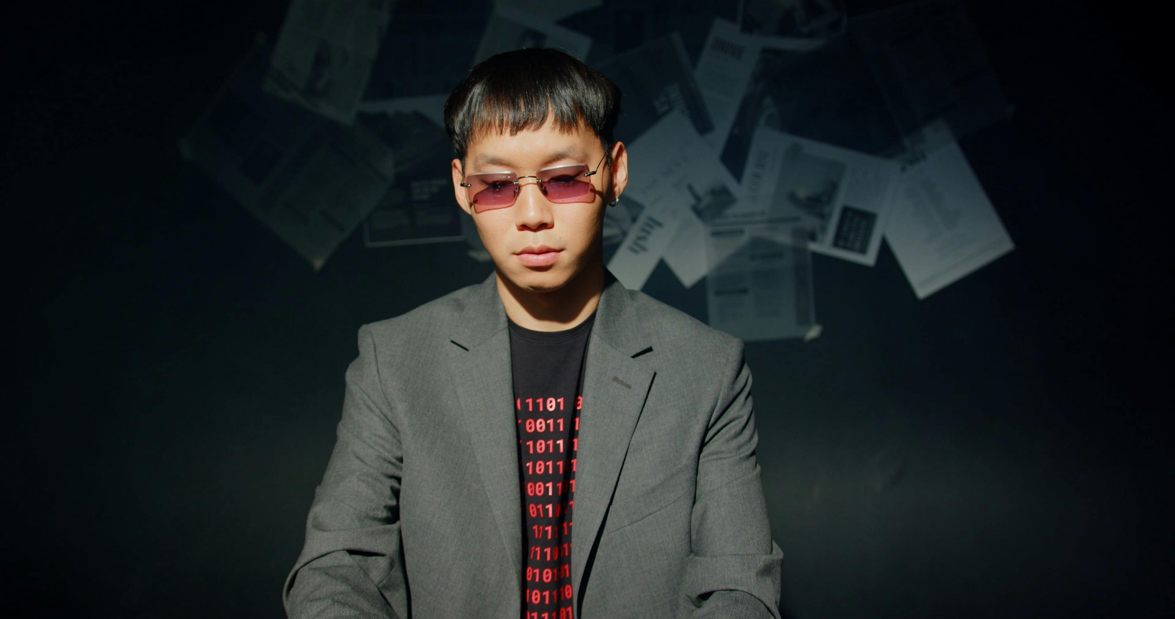 A Man Typing on Typewriter Free Stock Video Footage, Royalty-Free 4K ...