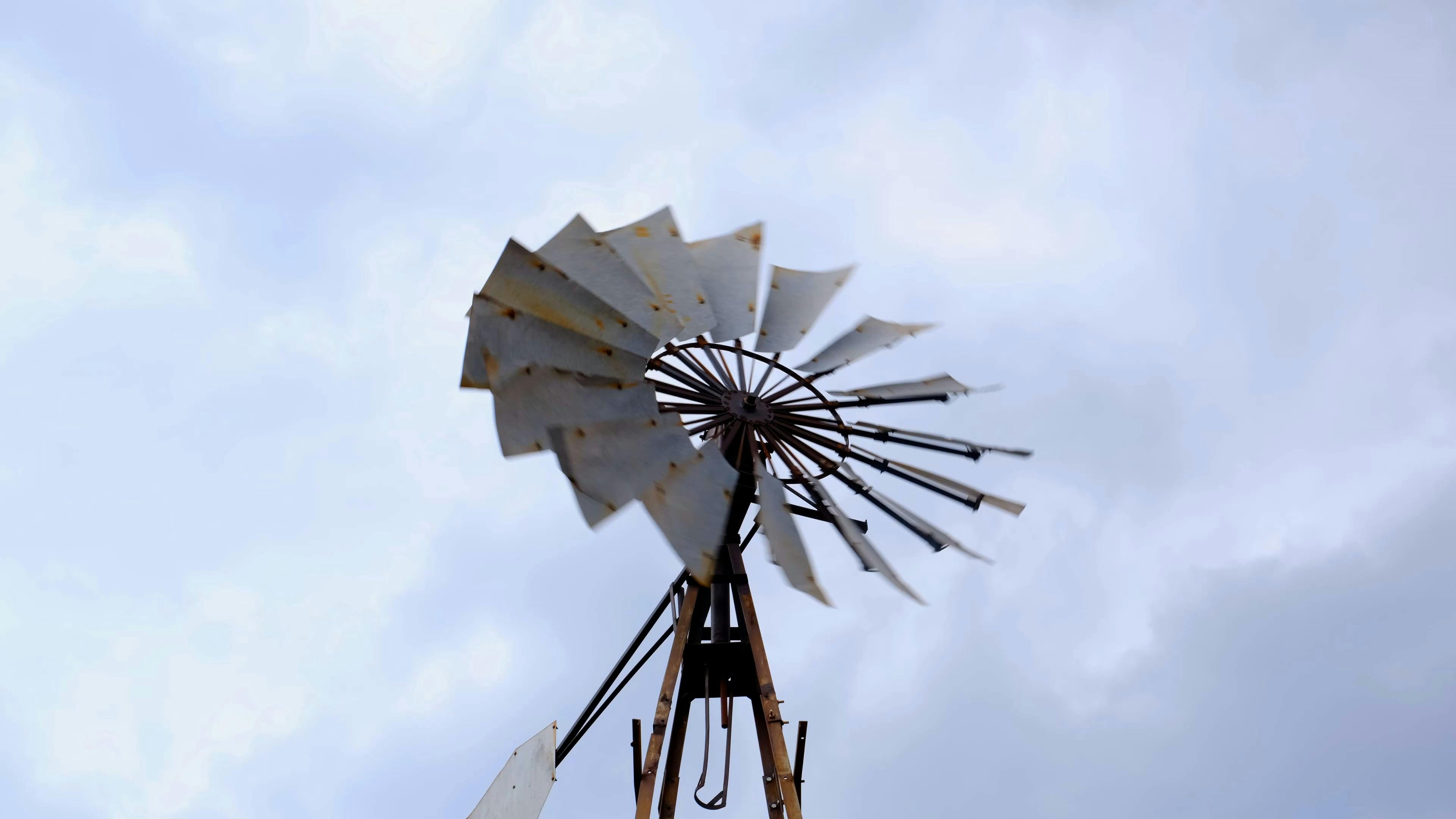 Footage of spinning windmill Free Stock Video Footage, Royalty-Free 4K ...