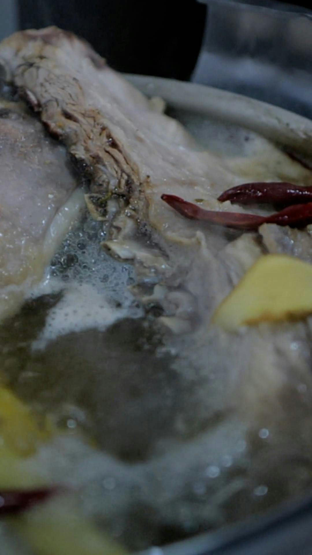 A Close-Up Video of a Boiling Food Free Stock Video Footage, Royalty ...